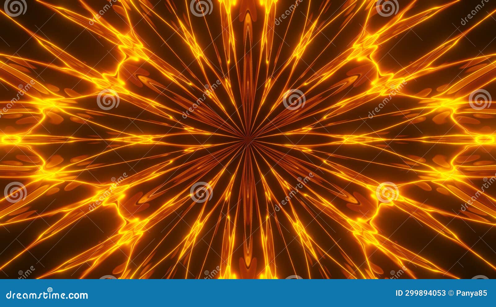 Abstract Cosmic Chaos Background. Symmetric Kaleidoscope Backdrop from ...