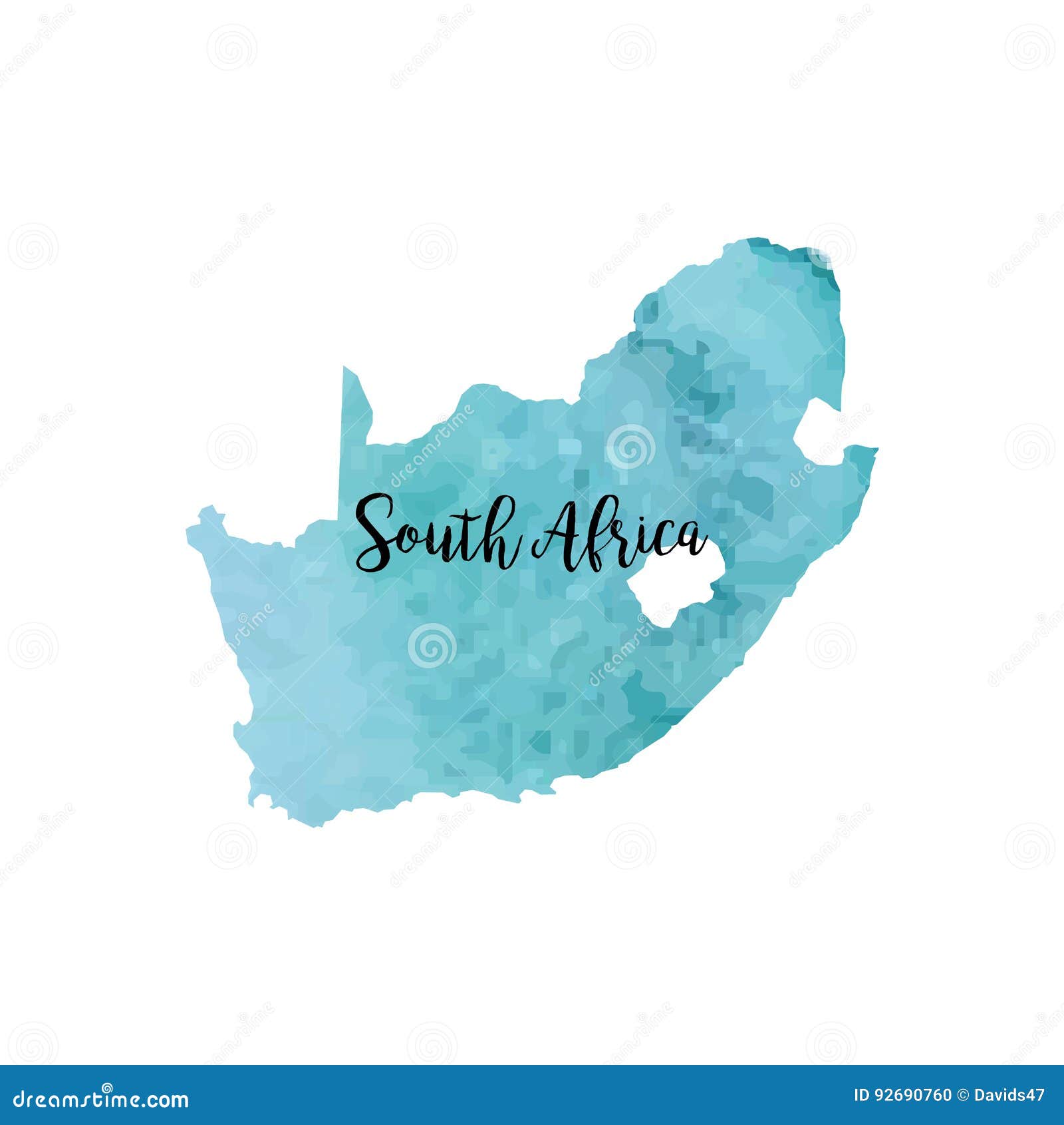 Abstract country map stock vector. Illustration of continent - 92690760