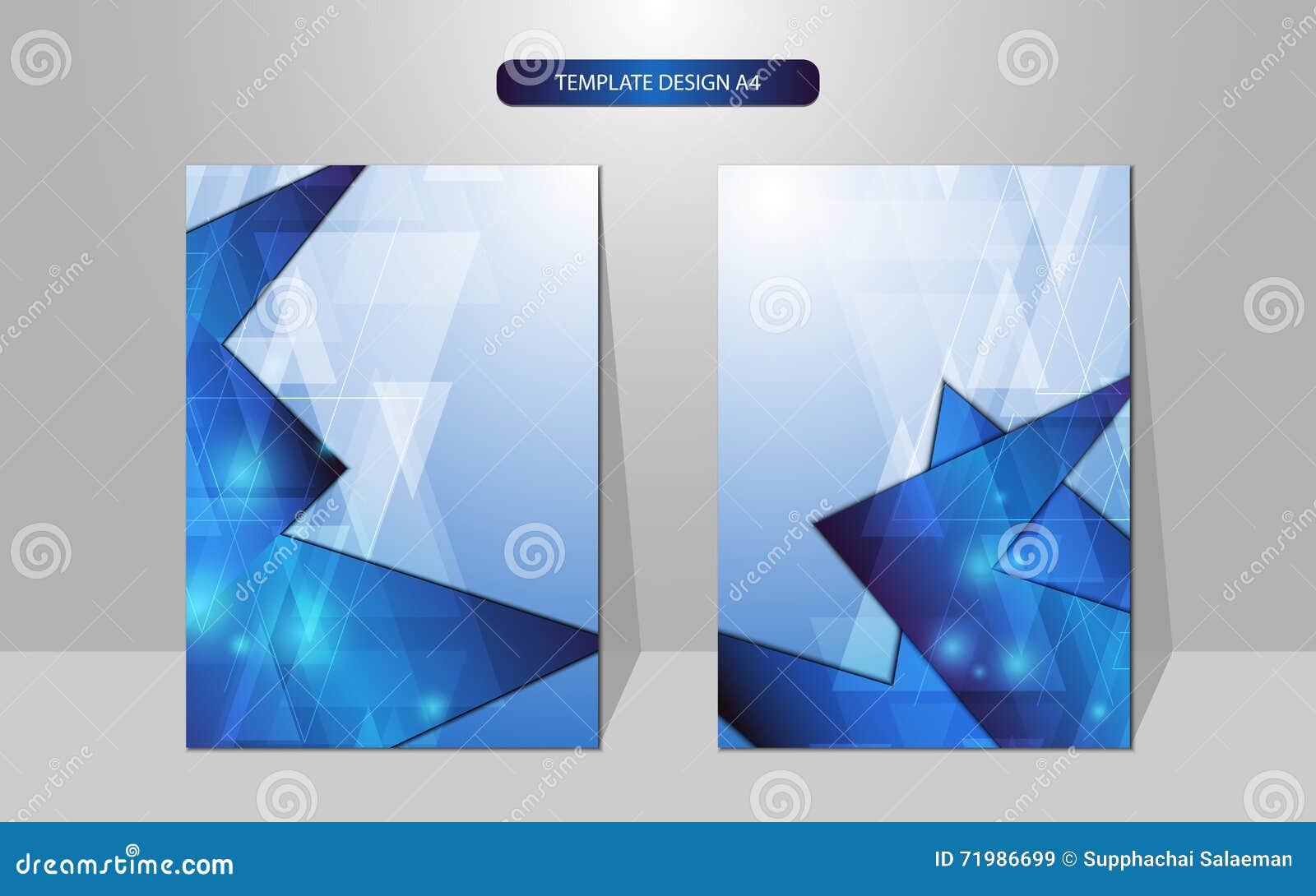 Abstract Cover Corporate Design Technology Innovation Concept Template ...