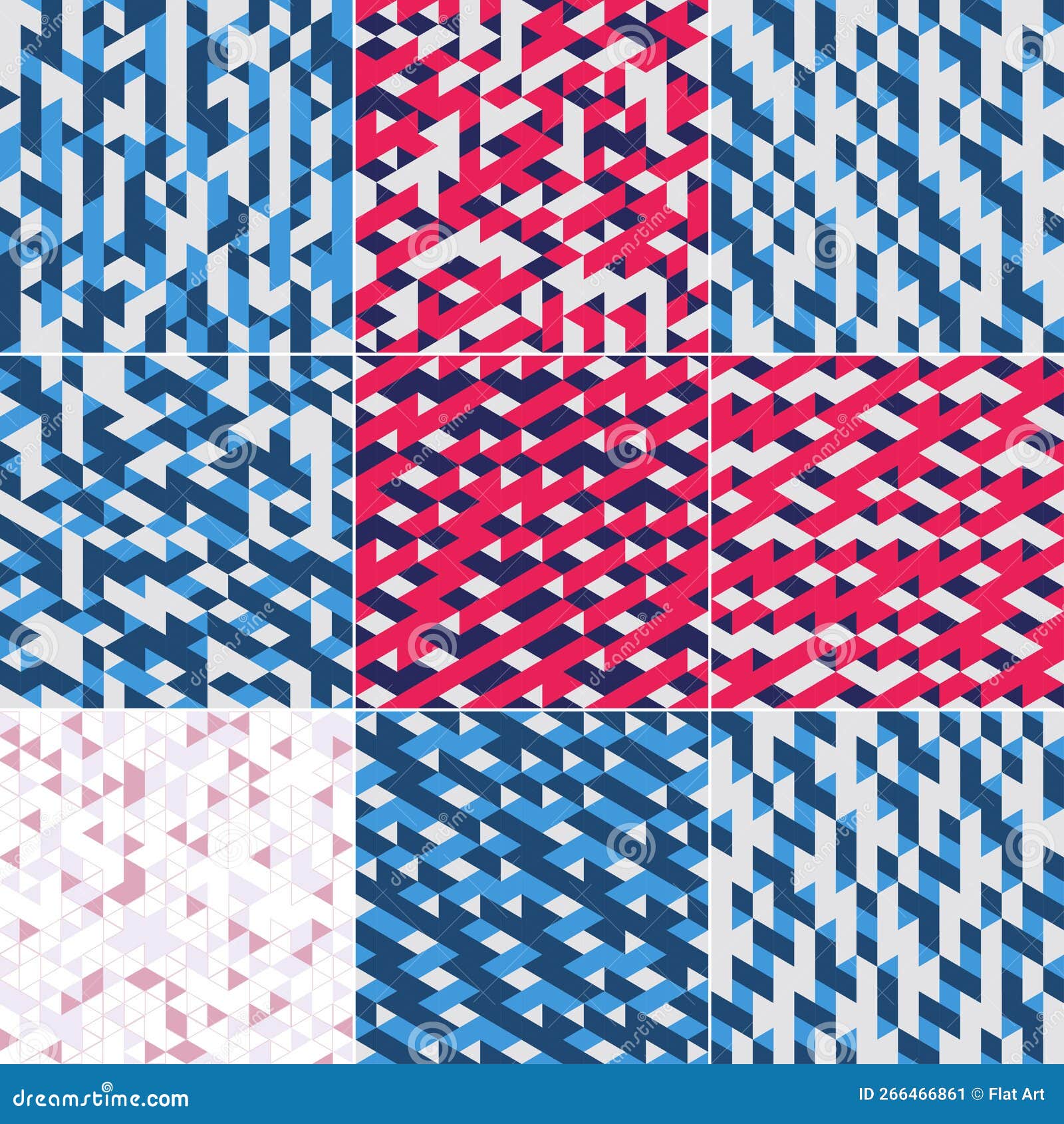 Abstract Cover with a Gradient Color Scheme and Geometric Shapes Stock ...