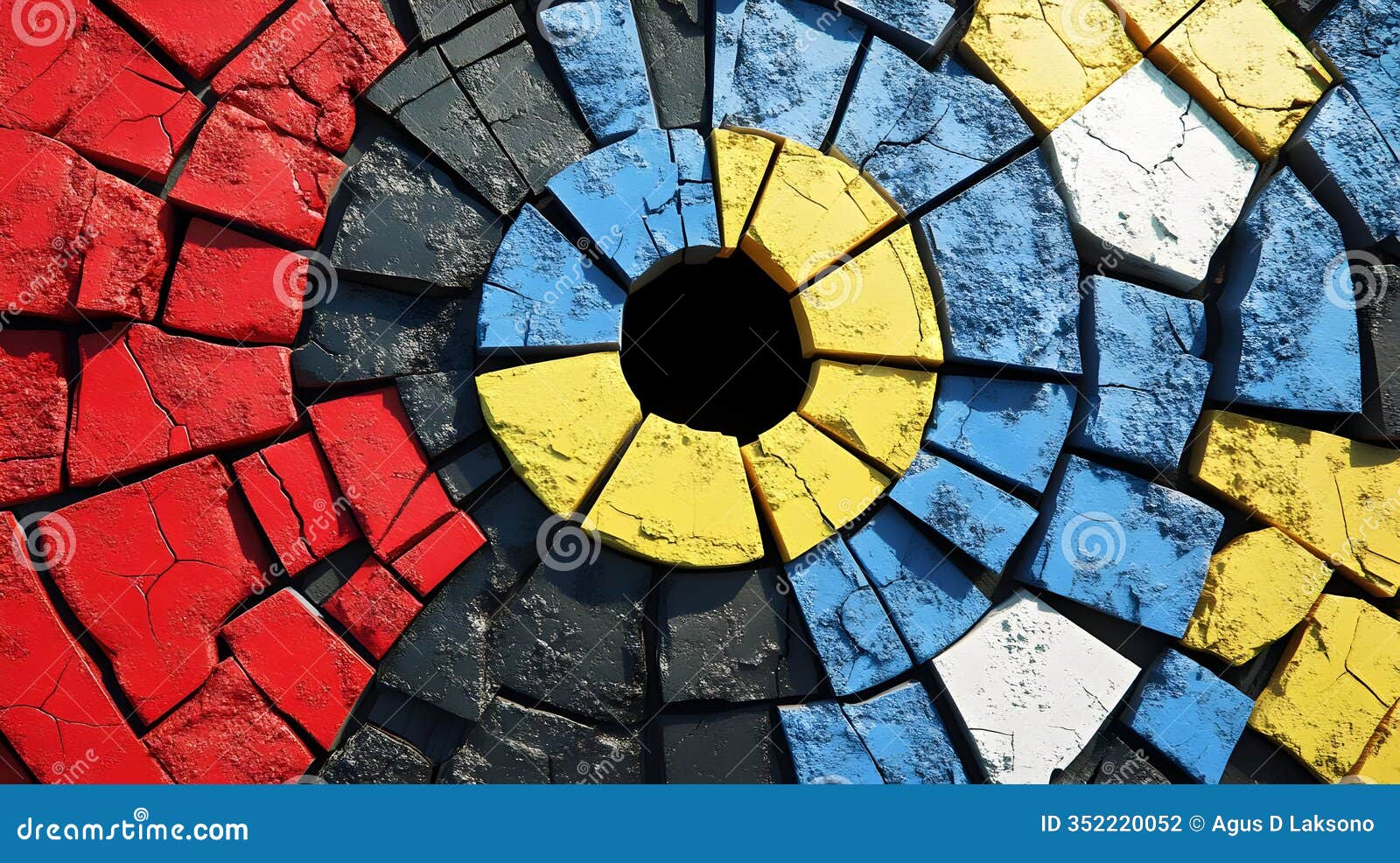 Abstract Cracked Concrete Texture For Background Or Design Element ...