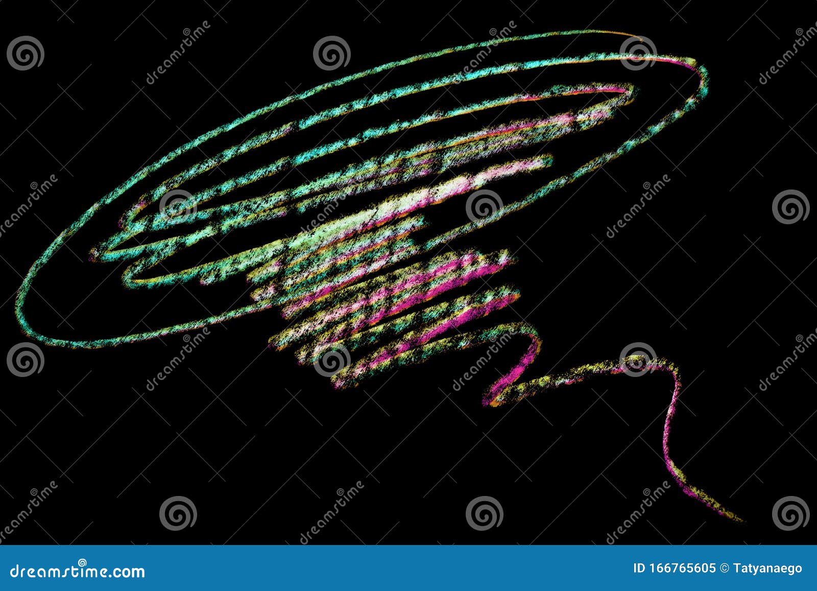Abstract crayon drawing stock image. Image of mark, pink - 166765605