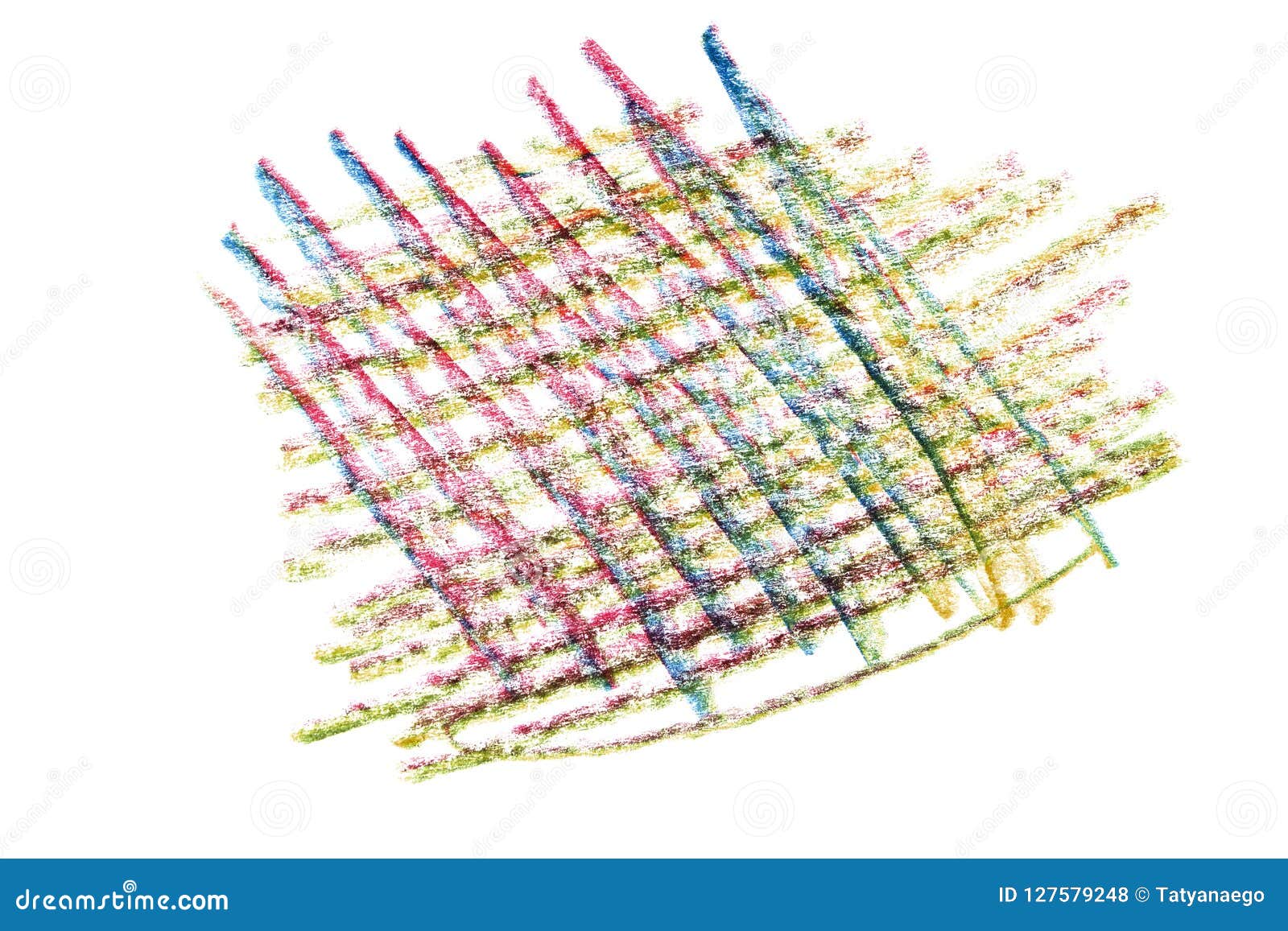 Abstract crayon drawing stock illustration. Illustration of mixture ...