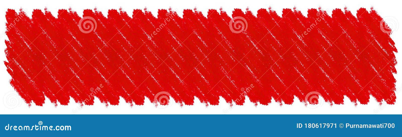 Abstract Crayon on White Background. Red Crayon Scribble Texture Stock ...