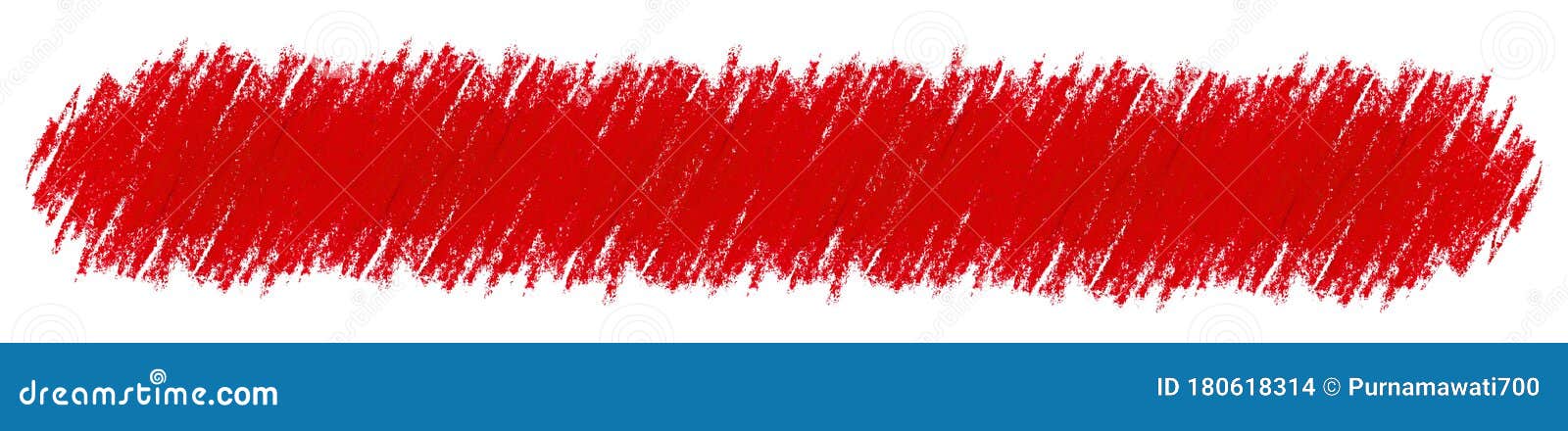 Abstract Crayon on White Background. Red Crayon Scribble Texture Stock ...