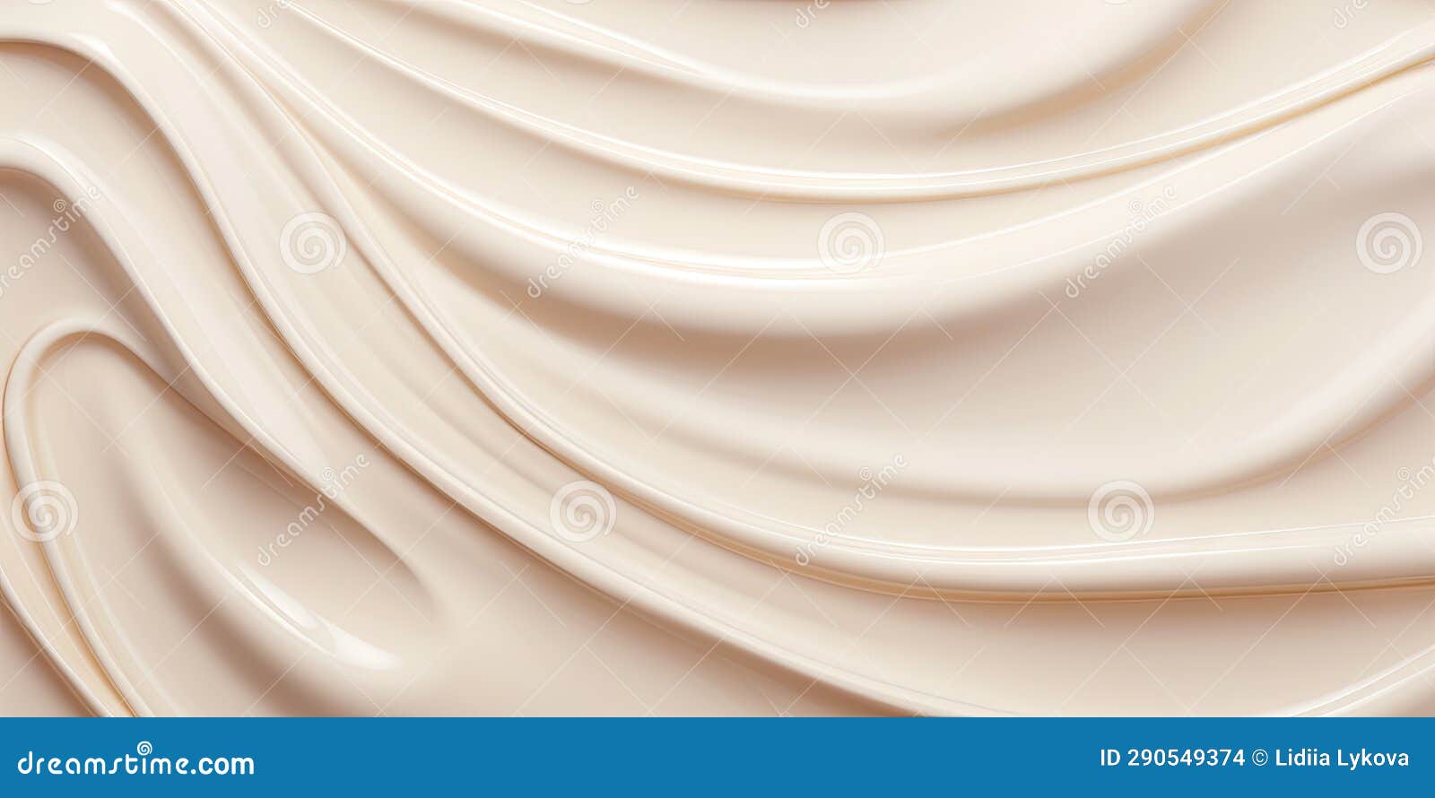 Abstract Cream Wallpaper. Creative Cosmetics Banner.Created with AI ...