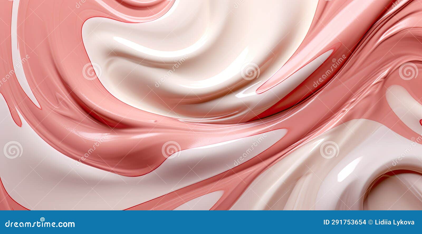 Abstract Cream Wallpaper. Creative Cosmetics Banner.Created with AI ...