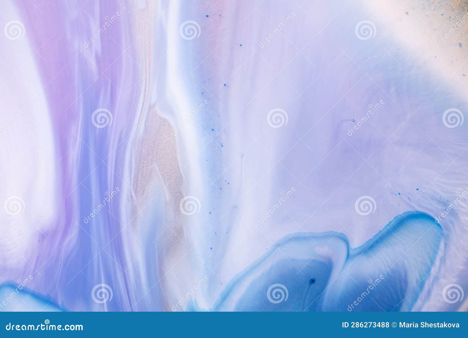 Abstract Created Using the Technique of Liquid Acrylic. Abstract ...