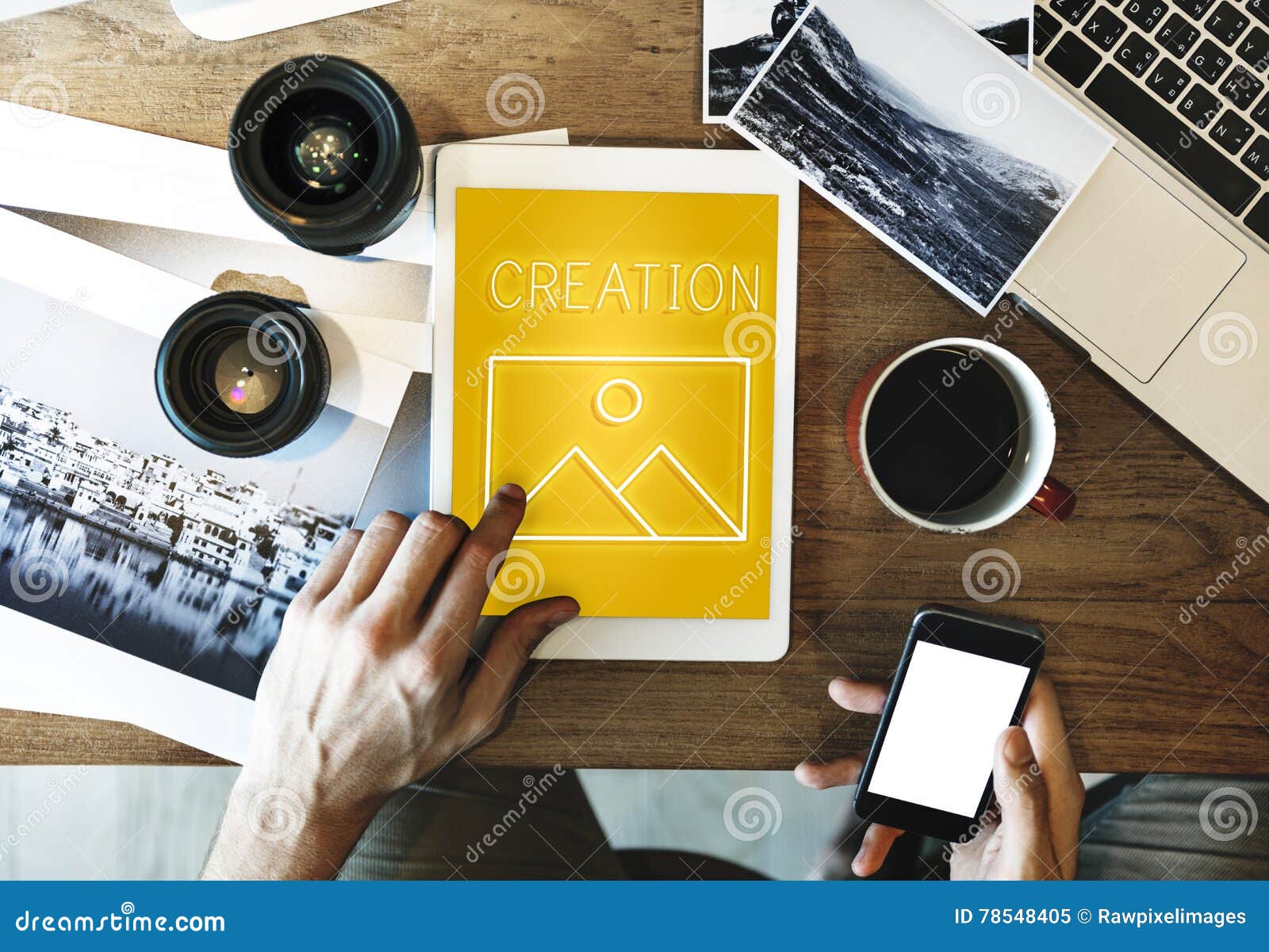 Abstract Creation Inspiration Model Graphic Concept Stock Image - Image ...