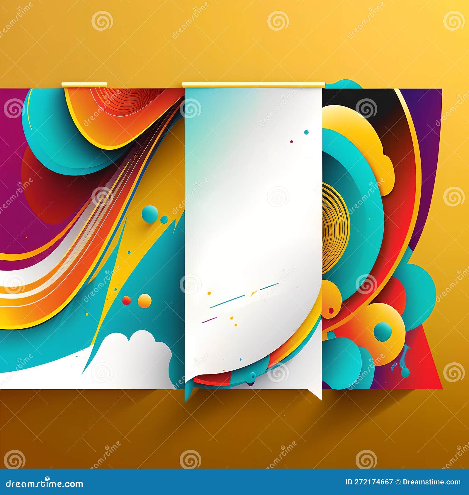 Abstract Creative Backgrounds, Title Slide Design Template Geometric ...