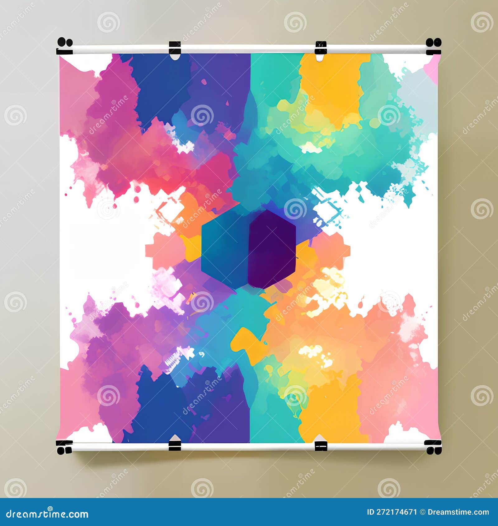 Abstract Creative Backgrounds, Title Slide Design Template Geometric ...