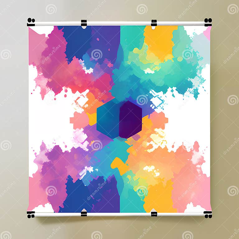 Abstract Creative Backgrounds, Title Slide Design Template Geometric ...