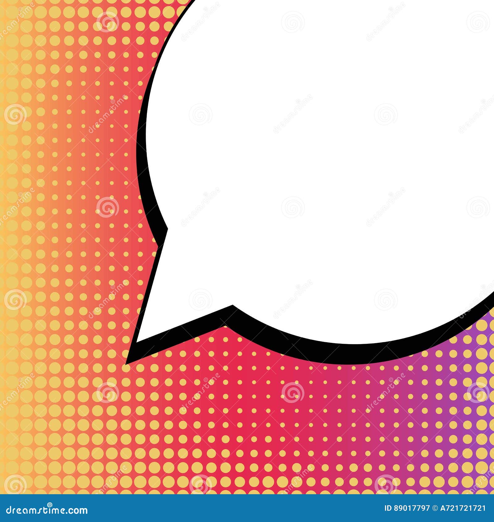 Abstract Creative Concept Comic Pop Art Style Blank, Layout Template ...