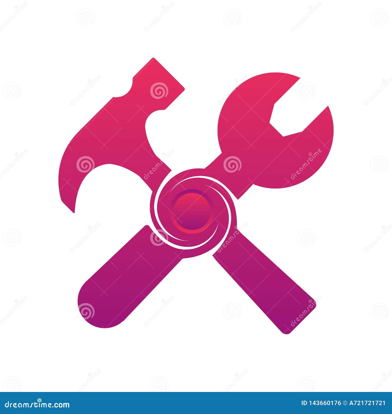 Abstract Creative Concept Icon of Tools for Web and Mobile Applications ...