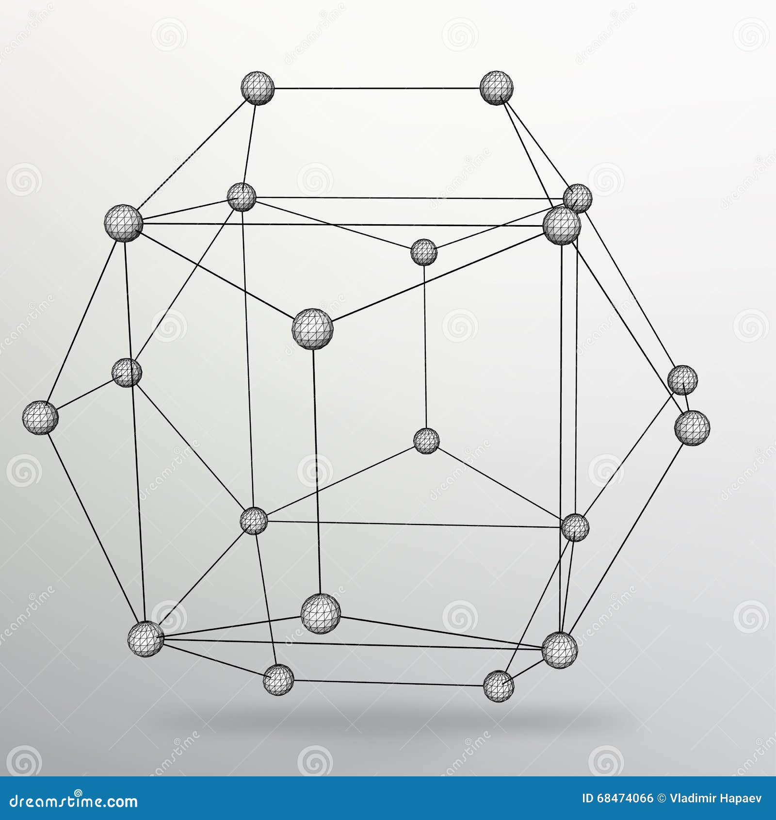 Abstract Creative Concept Vector Background of Geometric Shapes ...