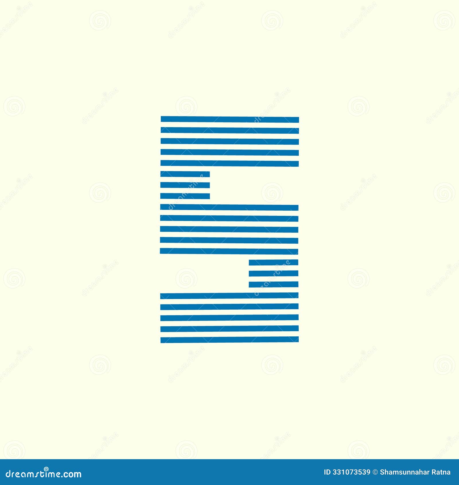 Abstract Creative Corporate Minimalist S Logo Stock Illustration ...