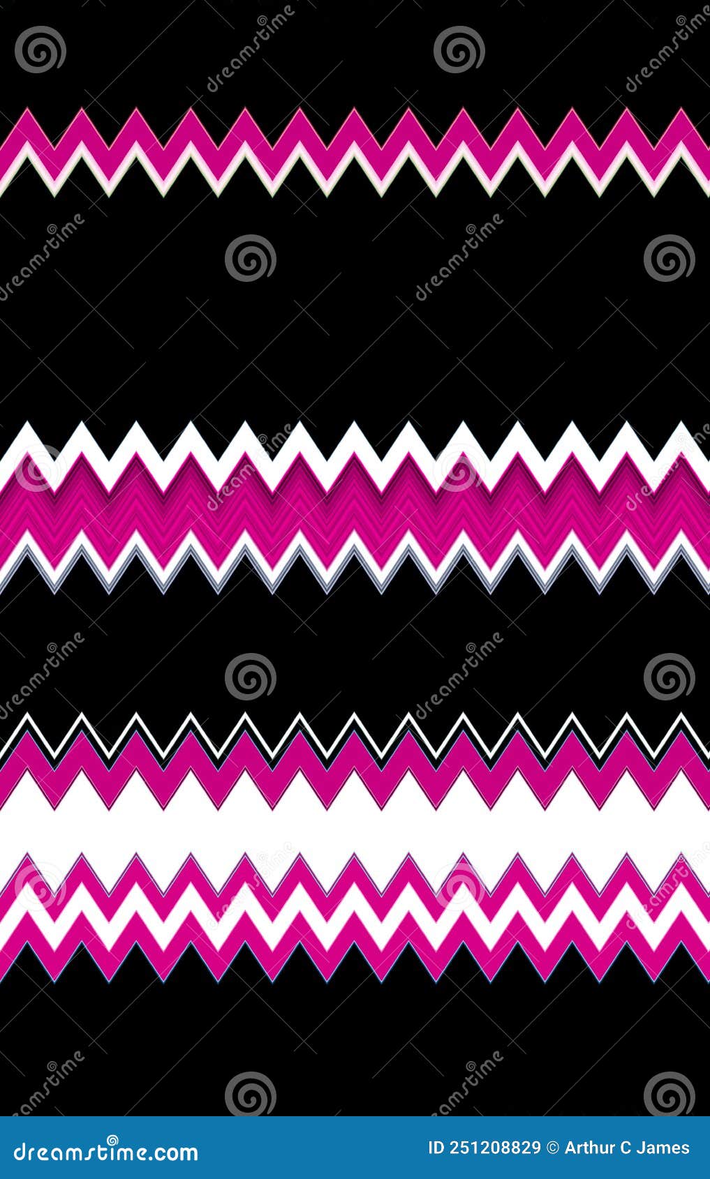 Abstract Creative Digital Contemporary Art Stripes Design Stock ...