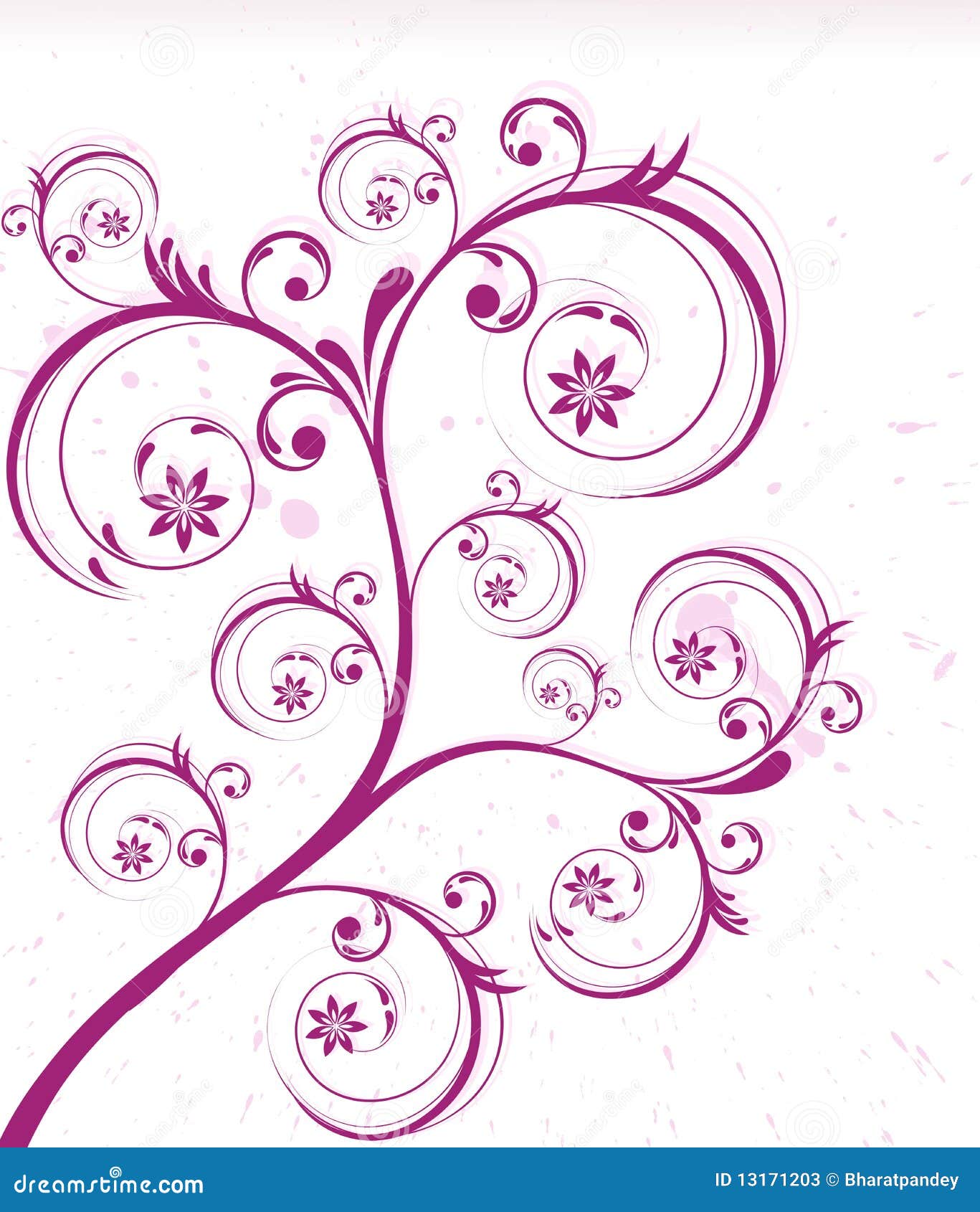 Abstract creative floral stock vector. Illustration of design - 13171203