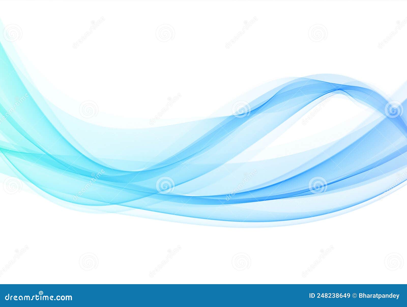 Flowing Blue Background Royalty-Free Stock Photography | CartoonDealer ...