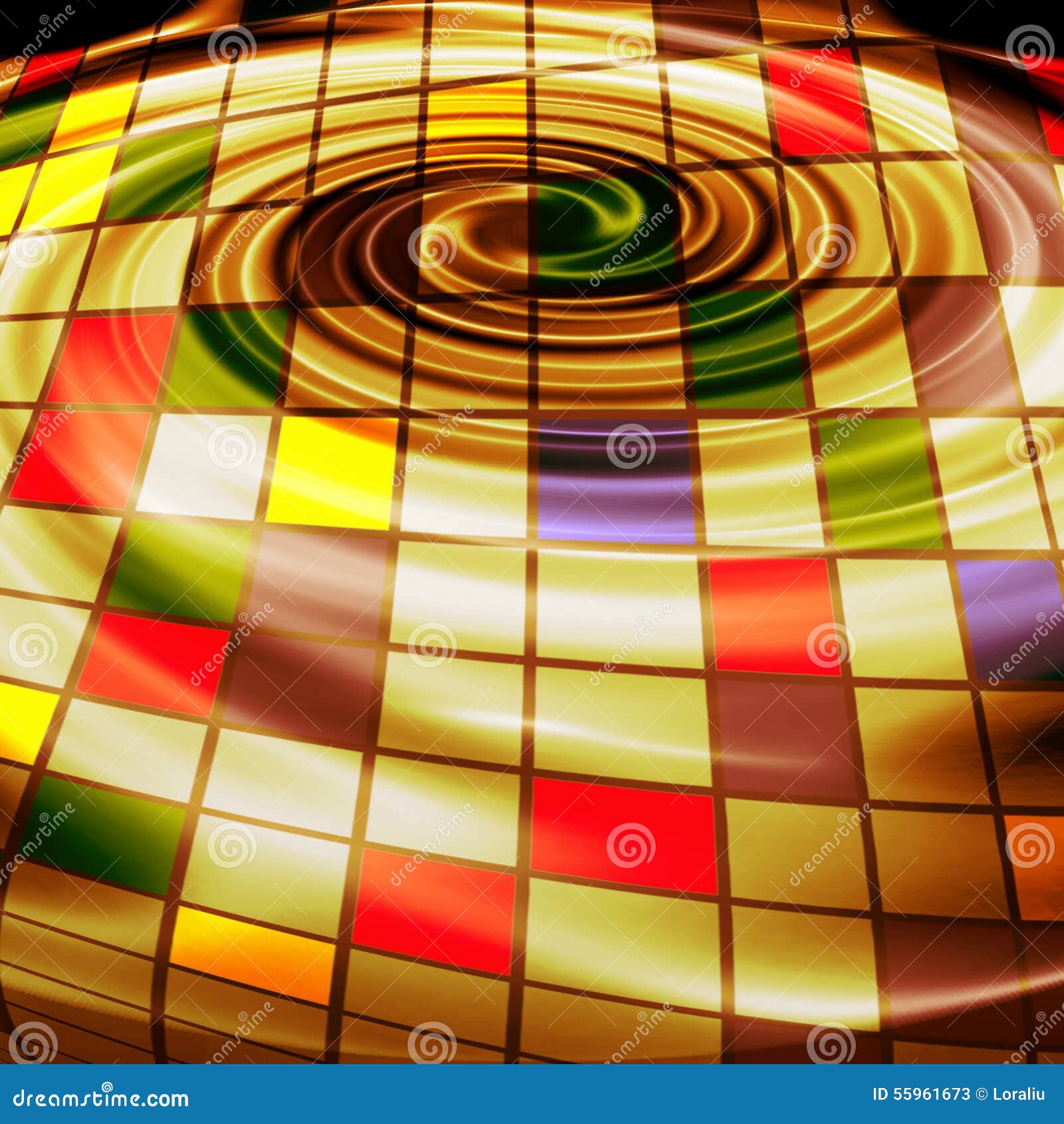 Abstract Creative Gold Background in Style of Mixed Media Stock ...