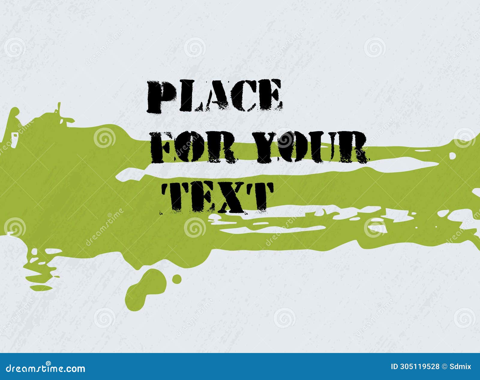 Abstract Creative Header. Hand Drawn Ink Texture. Stock Illustration ...