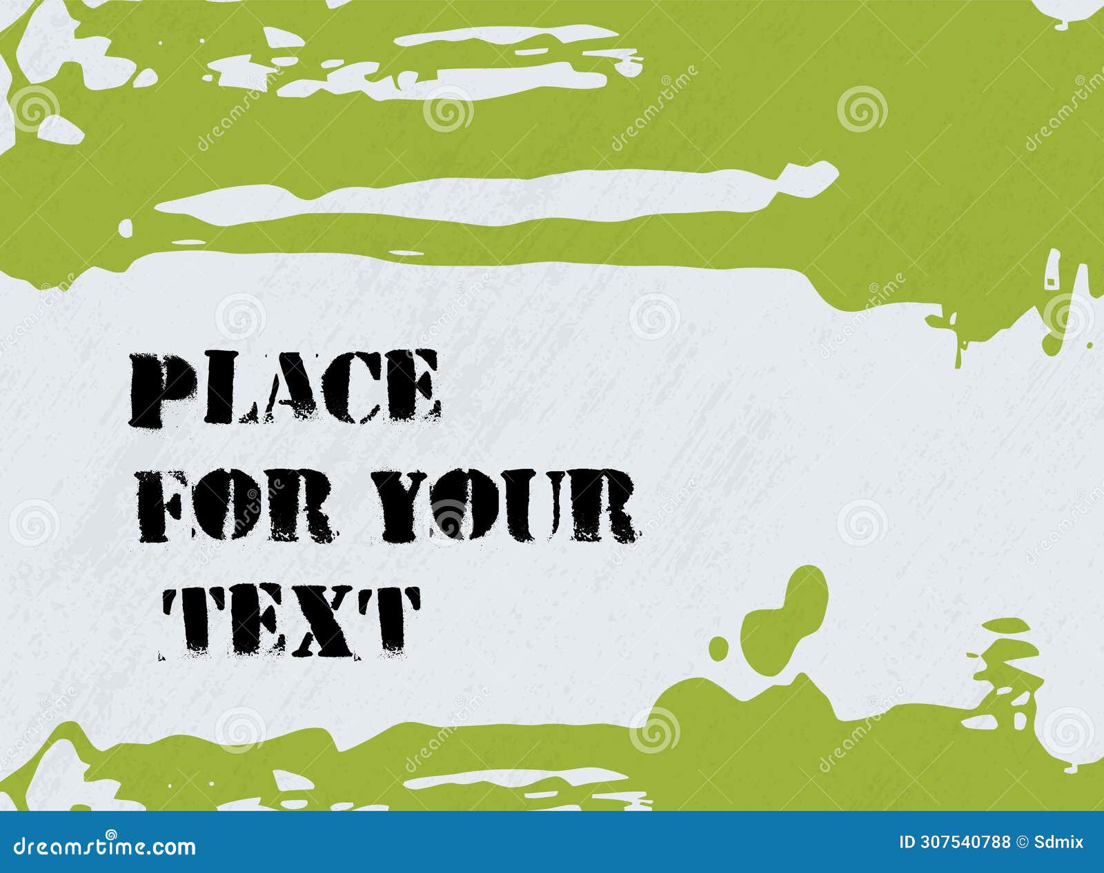 Abstract Creative Header. Hand Drawn Ink Texture. Stock Vector ...