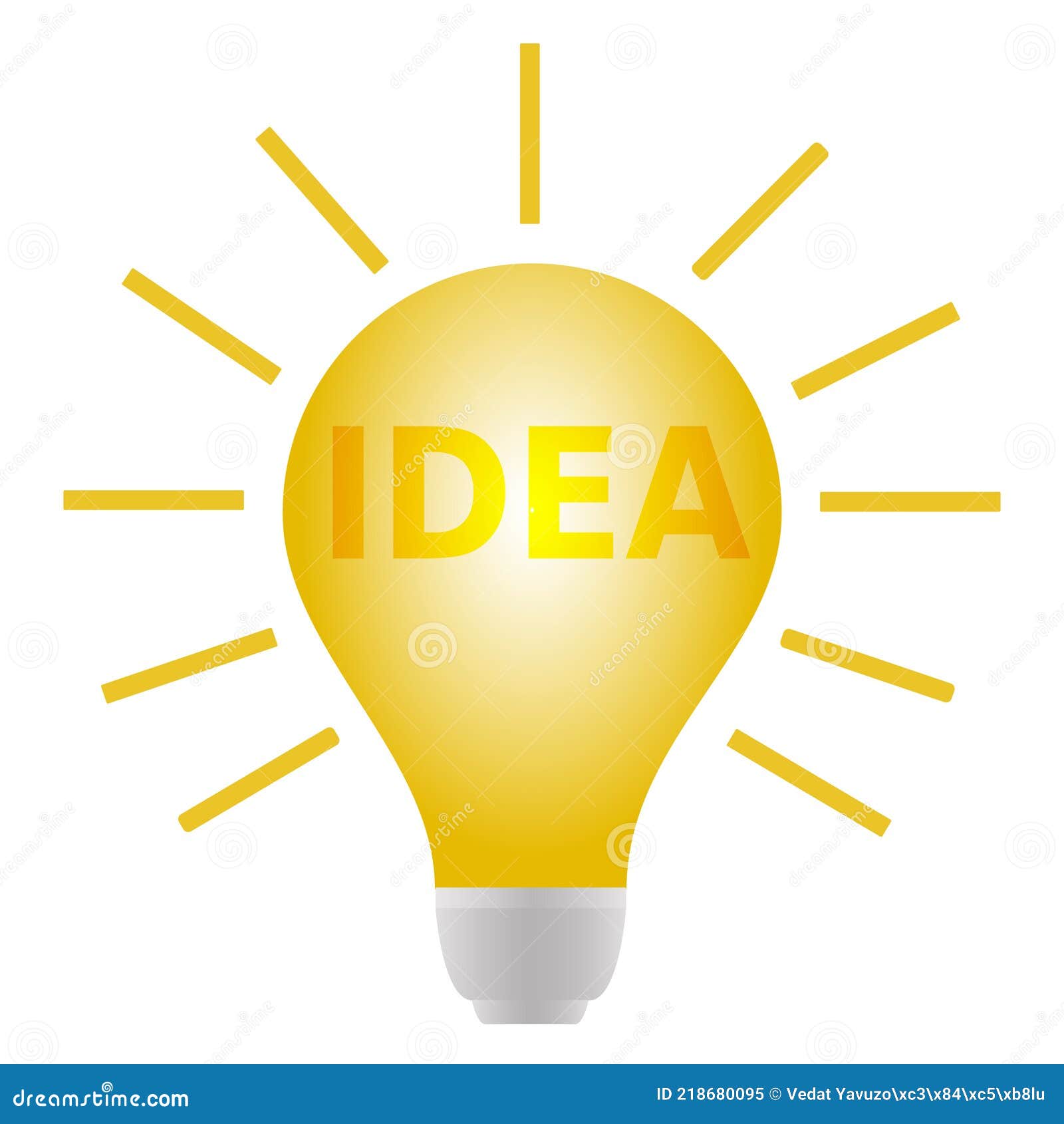 Abstract Creative Idea Vector Illustration in Flat Cartoon Style ...