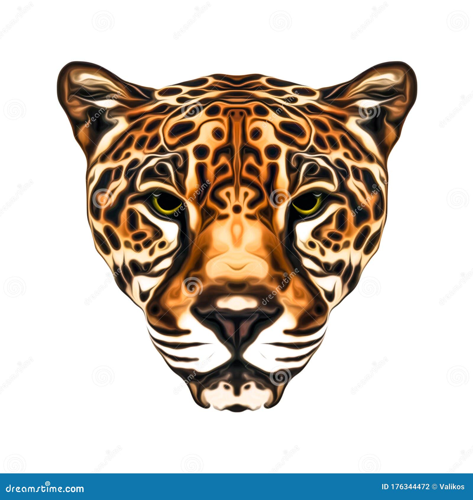 Abstract Creative Illustration with Magic Puma Stock Illustration ...