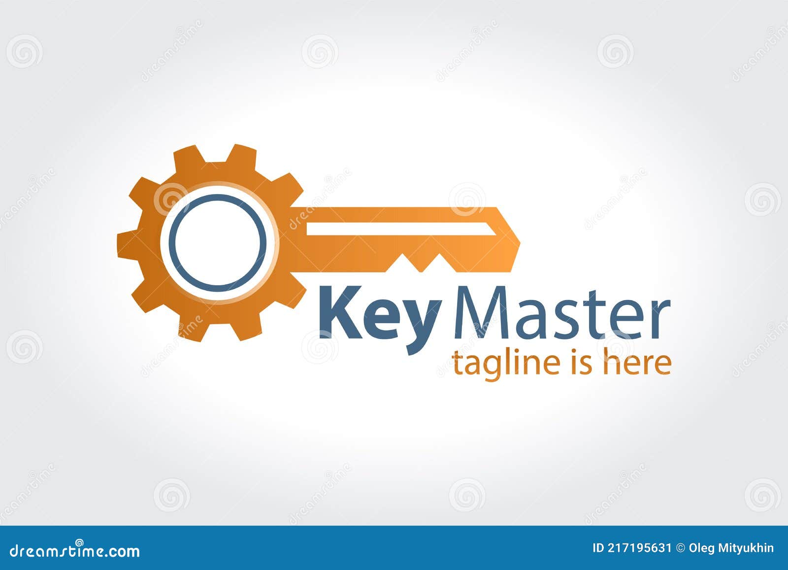 Abstract Creative Key Duplication Logo Concept. Professional Skilled ...