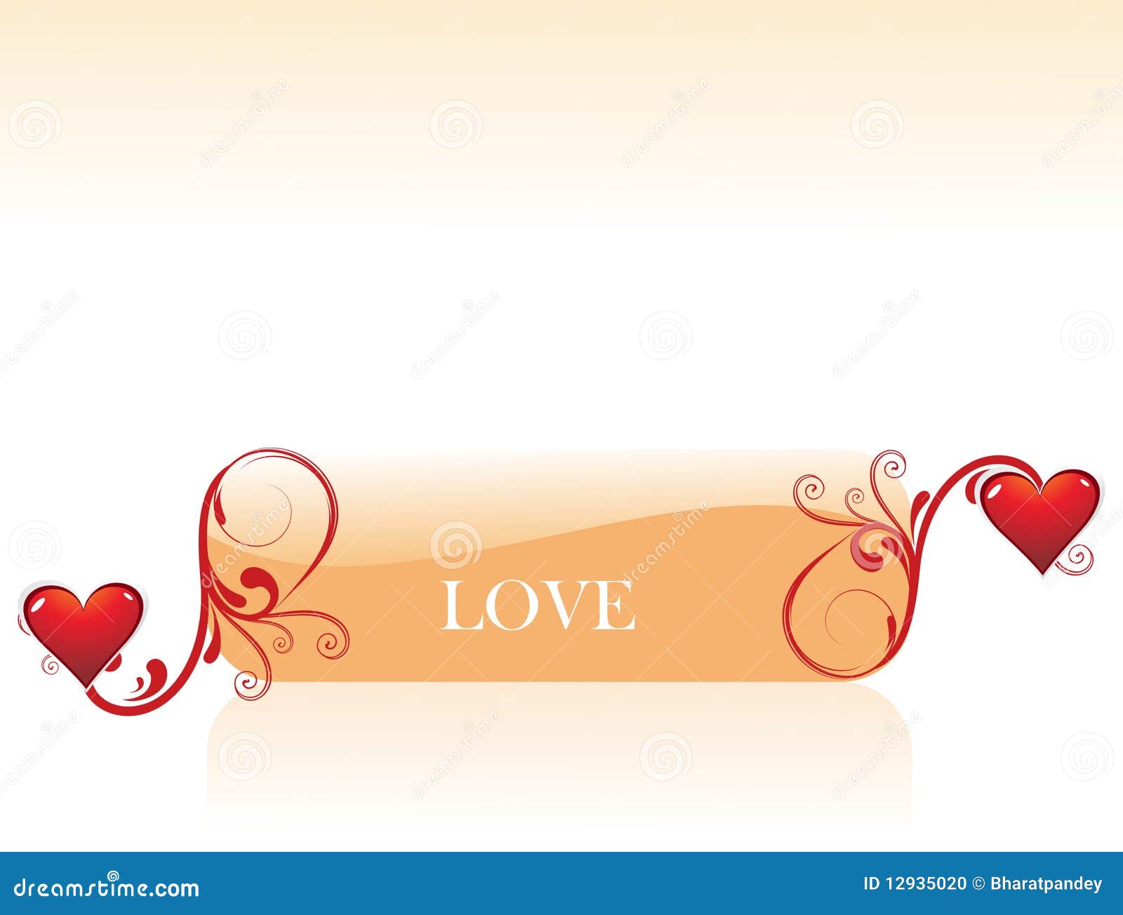 Abstract Creative Love Design Stock Vector - Illustration of artistic ...