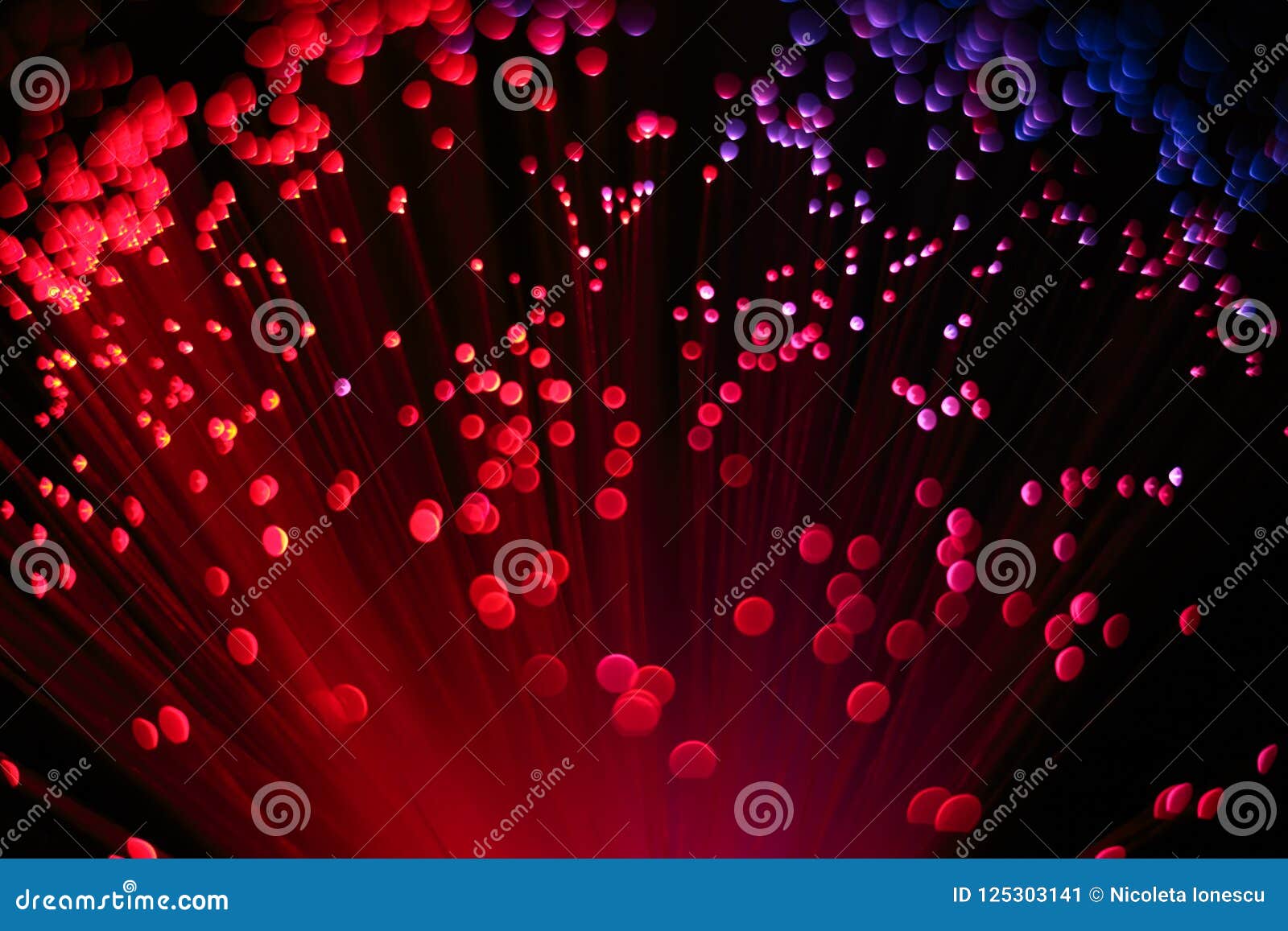 Abstract Creative Optic Fiber Lamp Background Stock Illustration ...