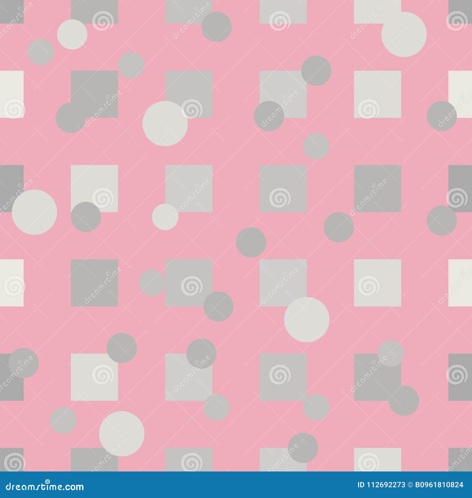 Abstract Seamless. Geometric Texture in Gentle Colors. for the C Stock ...