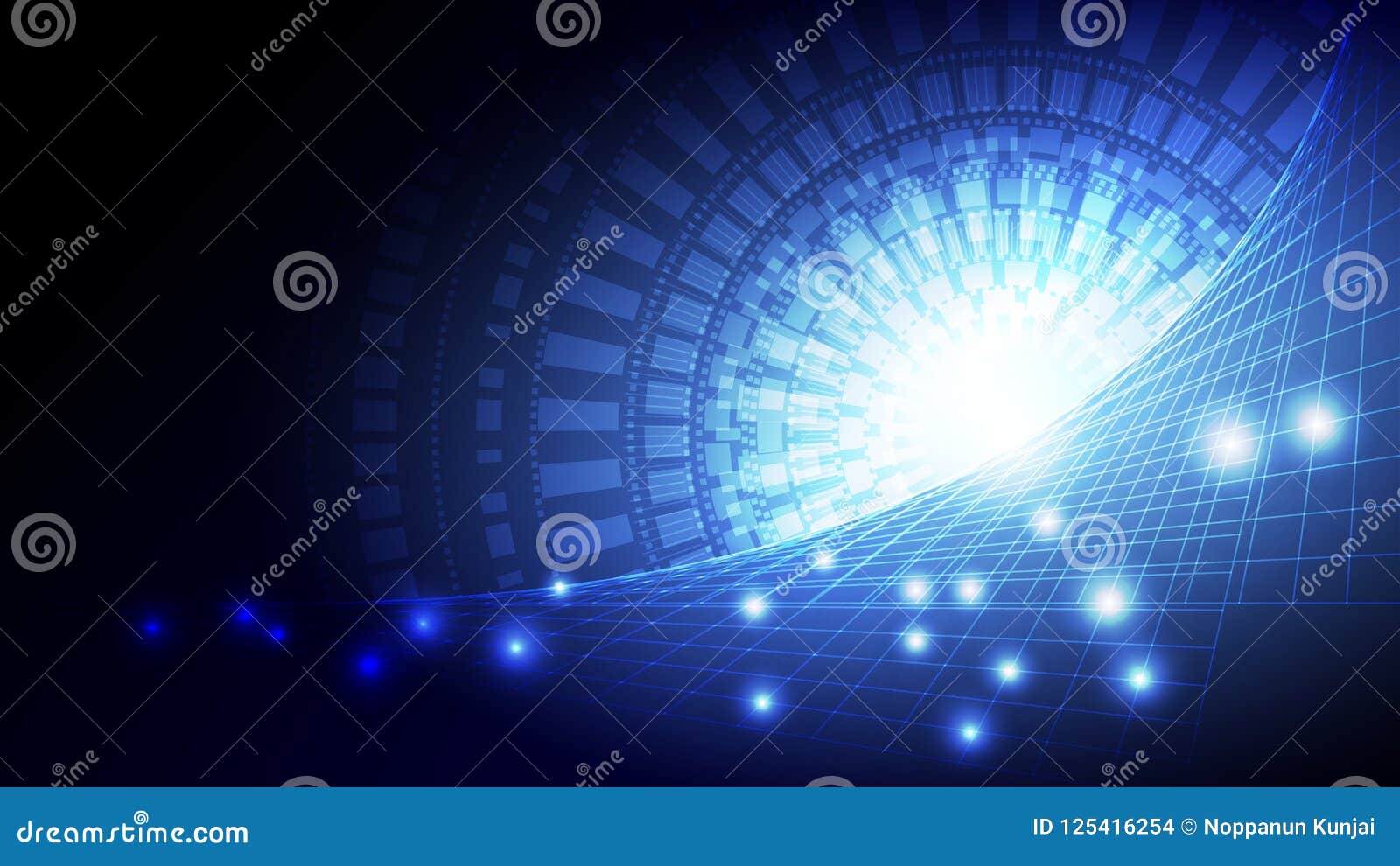 Abstract Creative Technology Background. Stock Vector - Illustration of ...