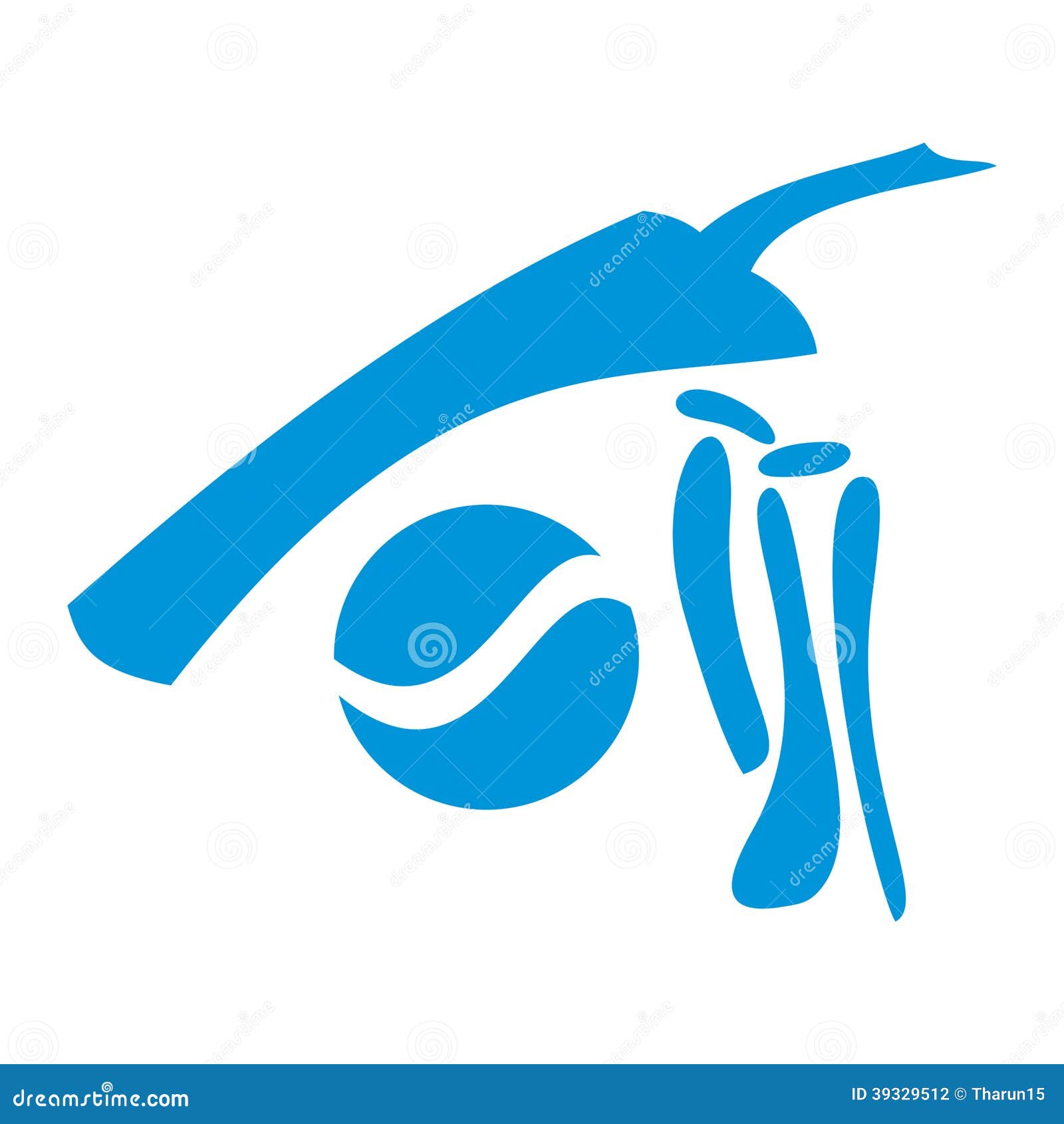 Cricket Fielding Positions Cartoon Vector | CartoonDealer.com #20324585