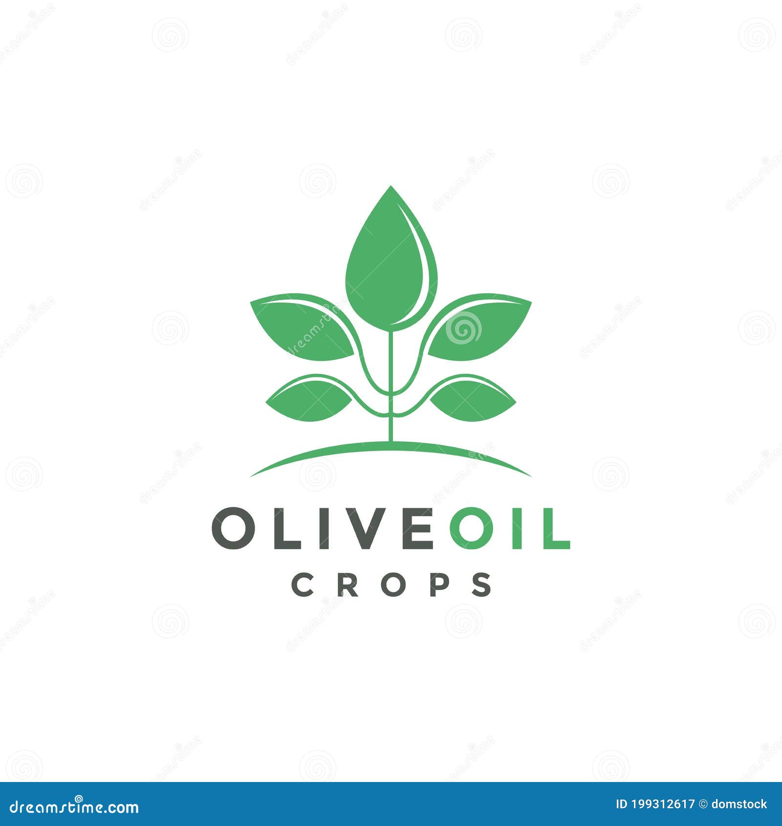 Crops Logo (icon) Vector Illustration | CartoonDealer.com #28080734