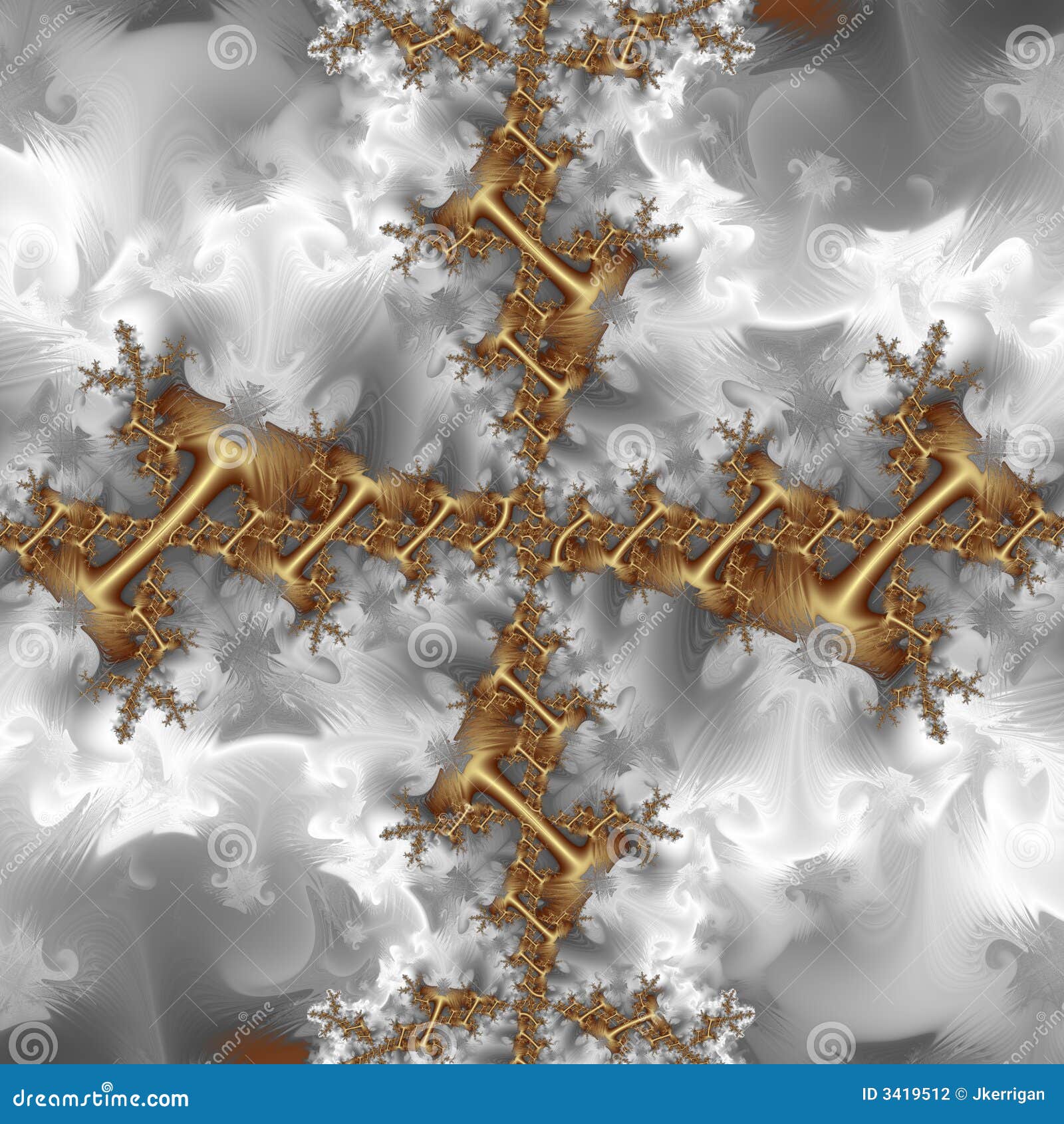 Abstract Cross stock illustration. Illustration of celtic - 3419512