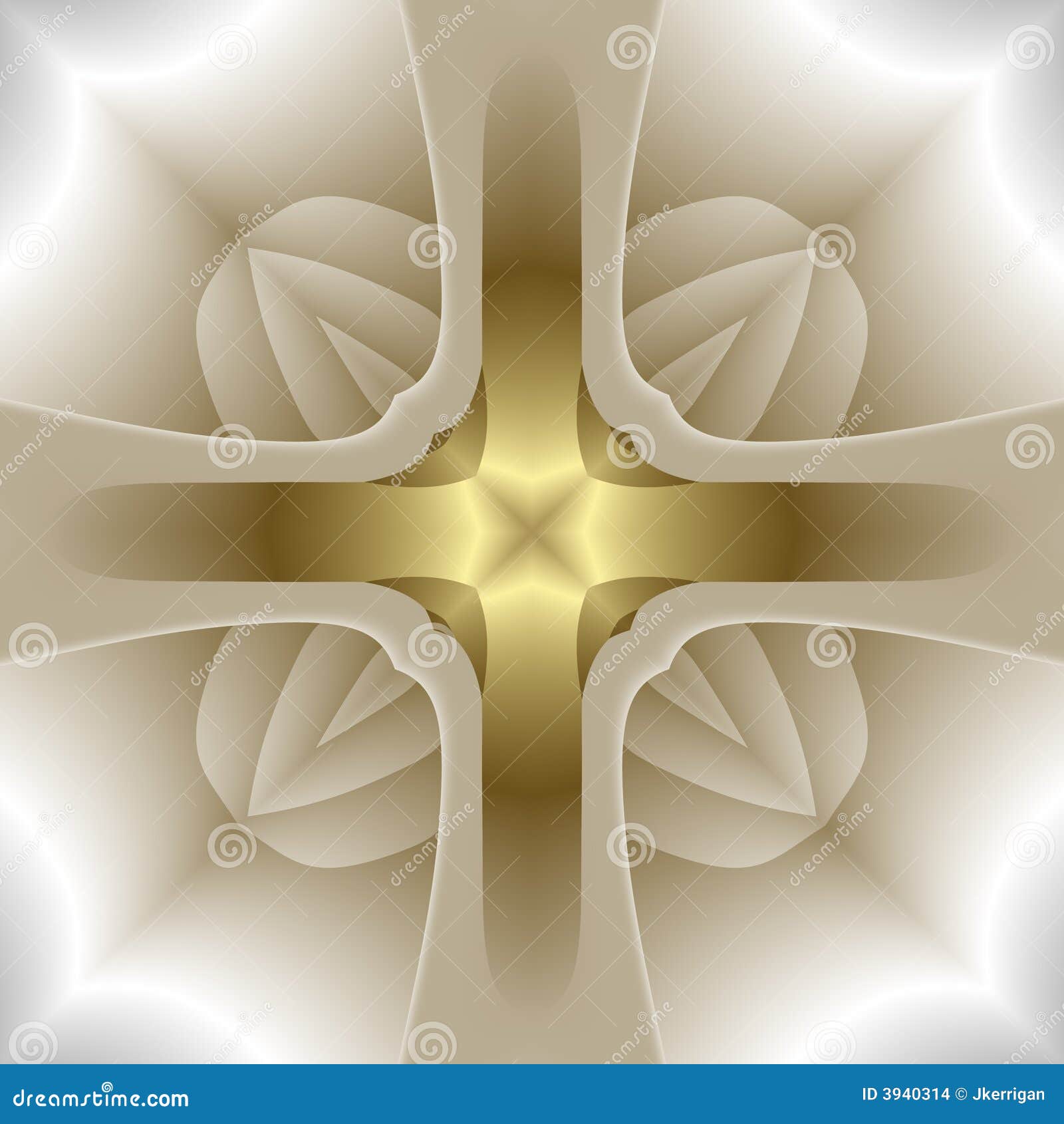 Abstract Cross stock illustration. Illustration of christ - 3940314