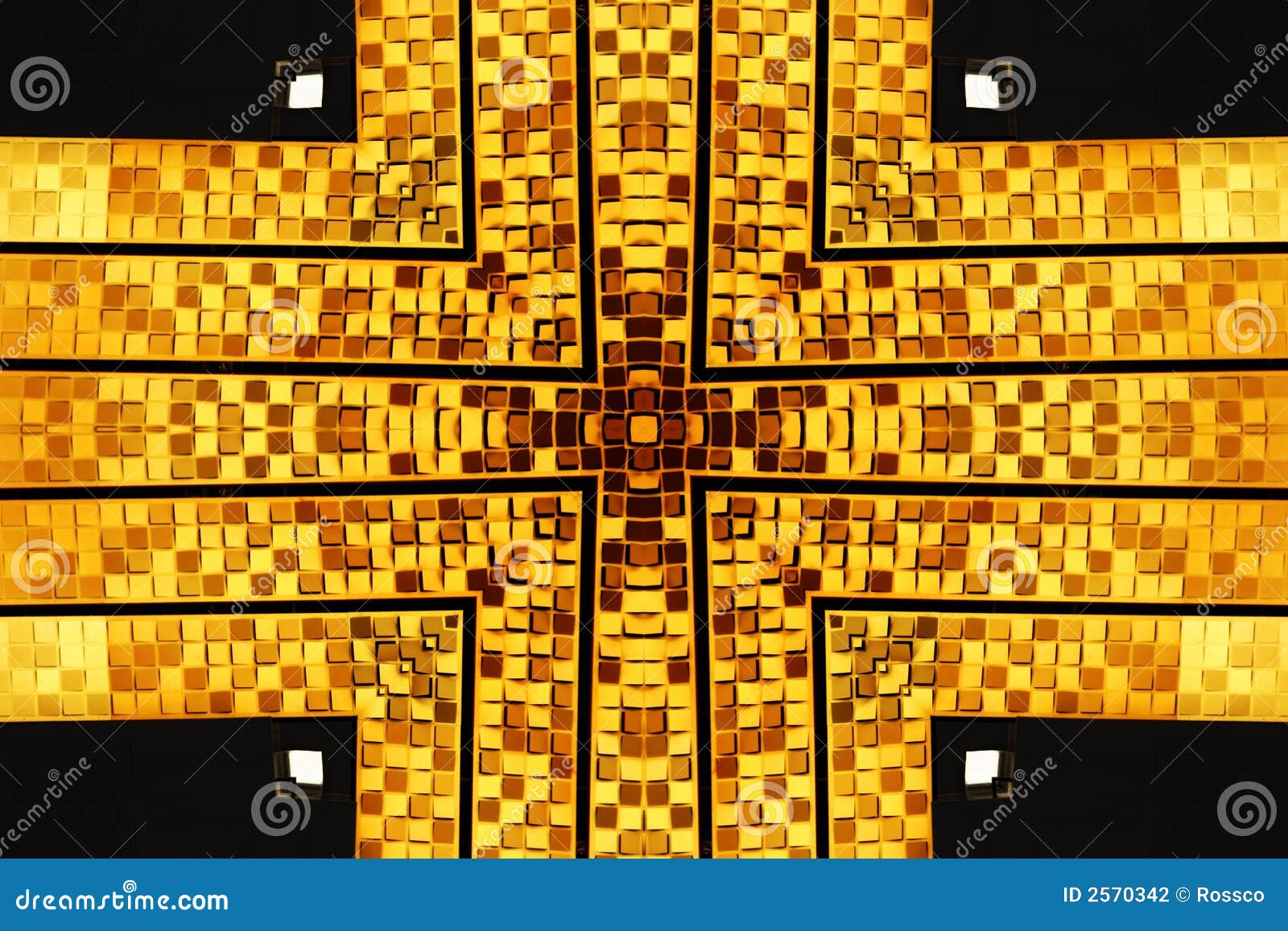 Abstract cross design stock illustration. Illustration of religious ...