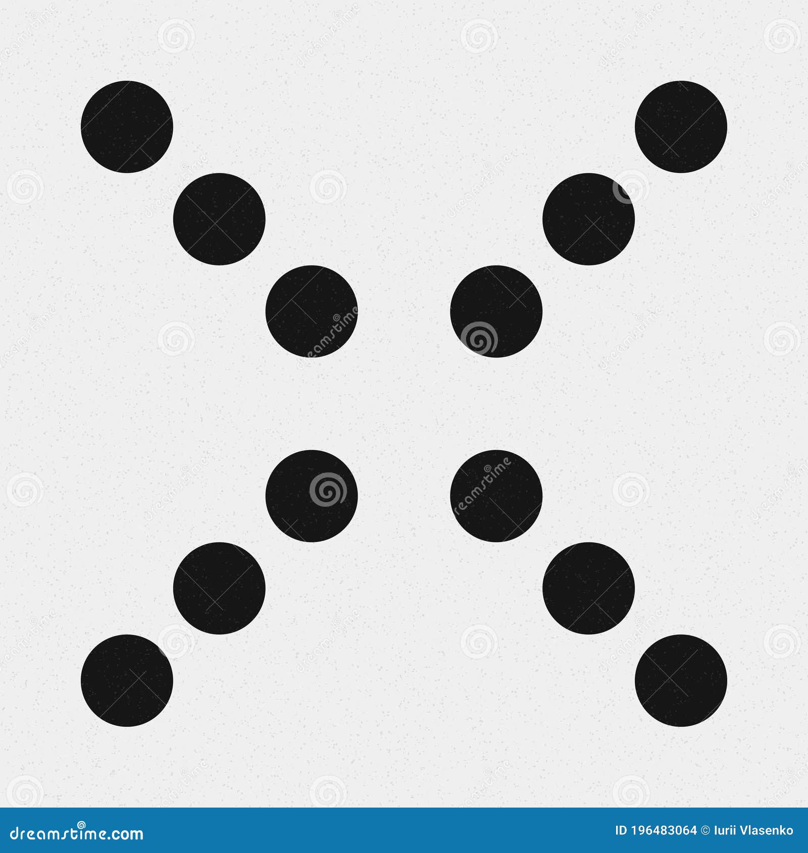 Abstract Cross Pattern Dots Logo Generative Computational Art ...