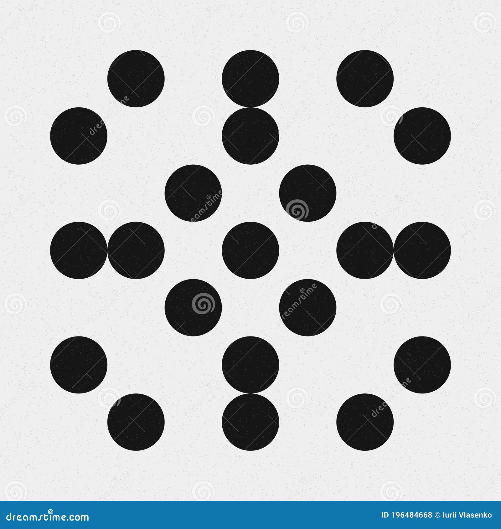 Abstract Cross Pattern Dots Logo Generative Computational Art ...