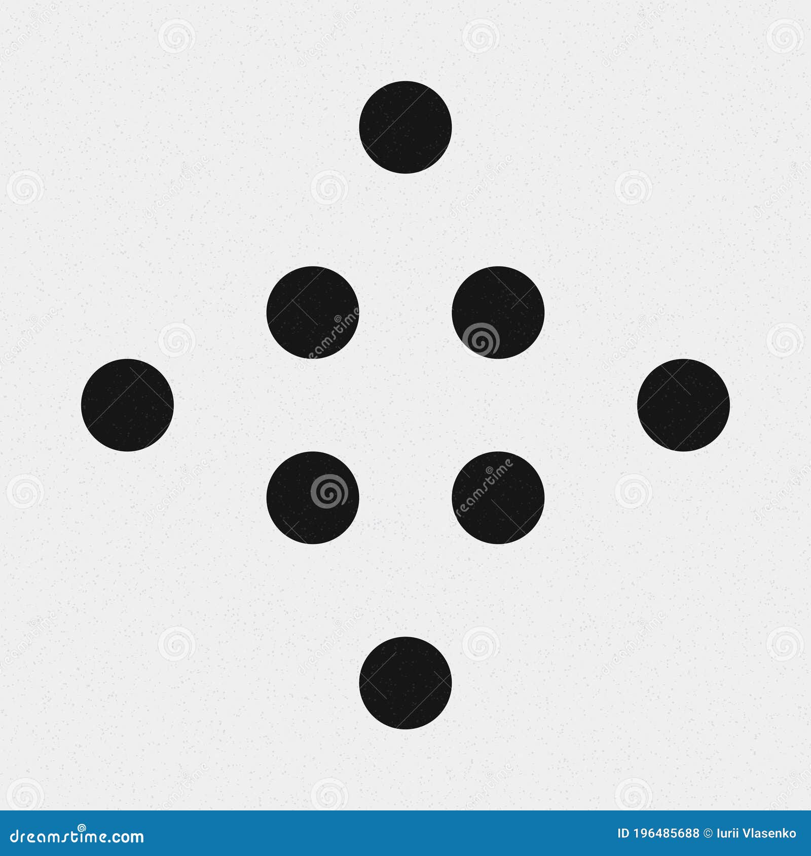 Abstract Cross Pattern Dots Logo Generative Computational Art ...