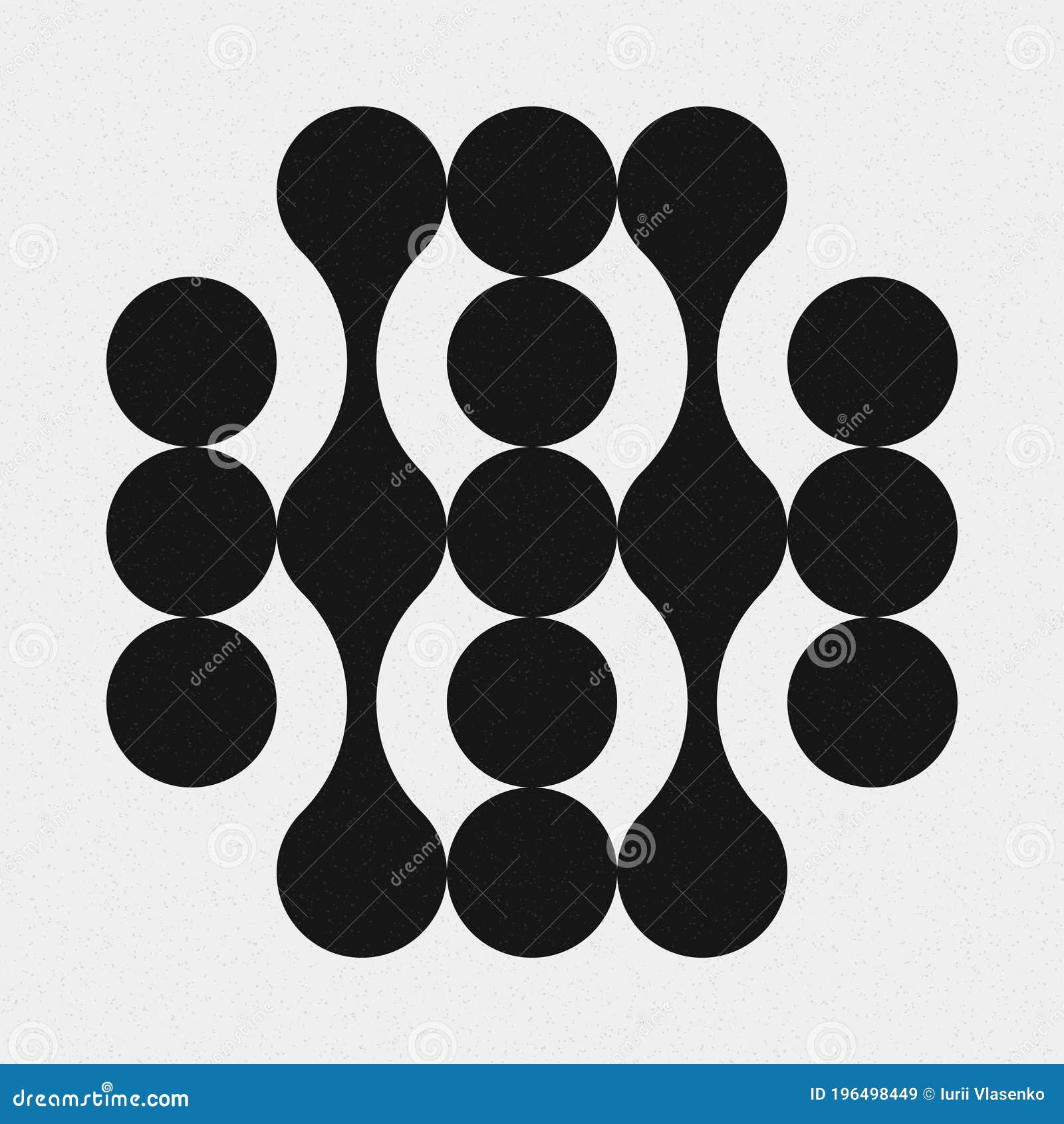 Abstract Cross Pattern Dots Logo Generative Computational Art ...