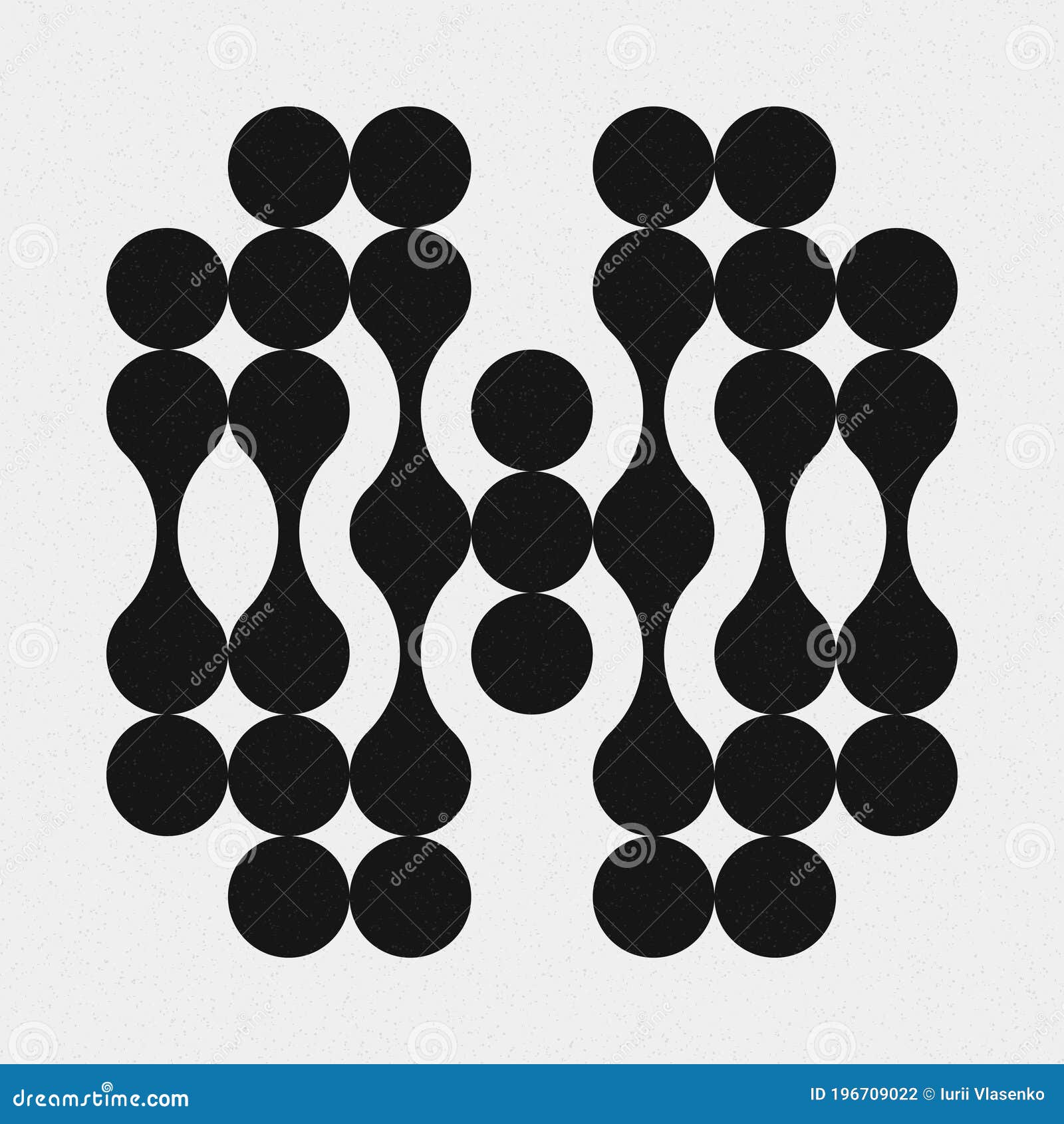 Abstract Cross Pattern Dots Logo Generative Computational Art ...