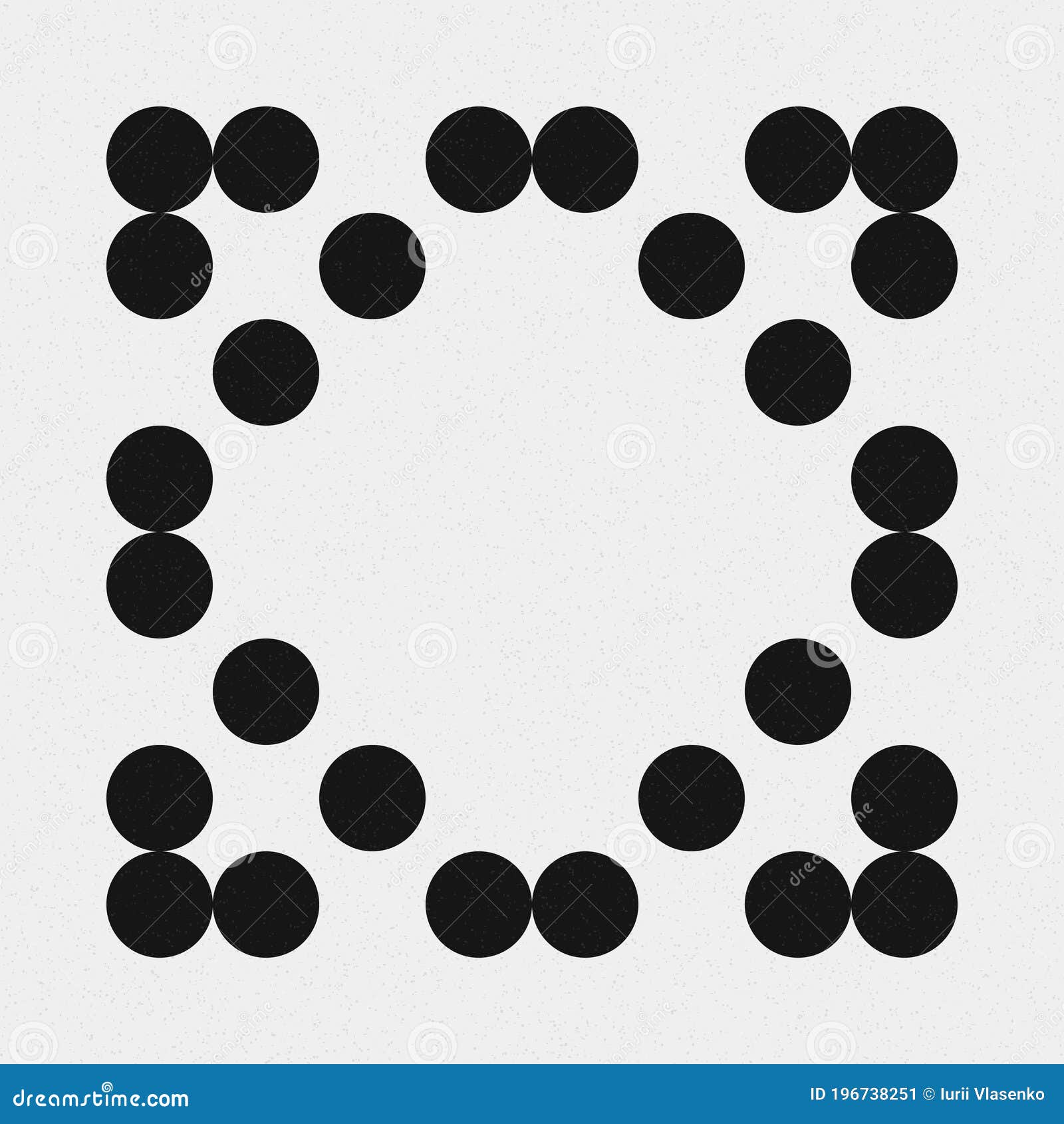 Abstract Cross Pattern Dots Logo Generative Computational Art ...