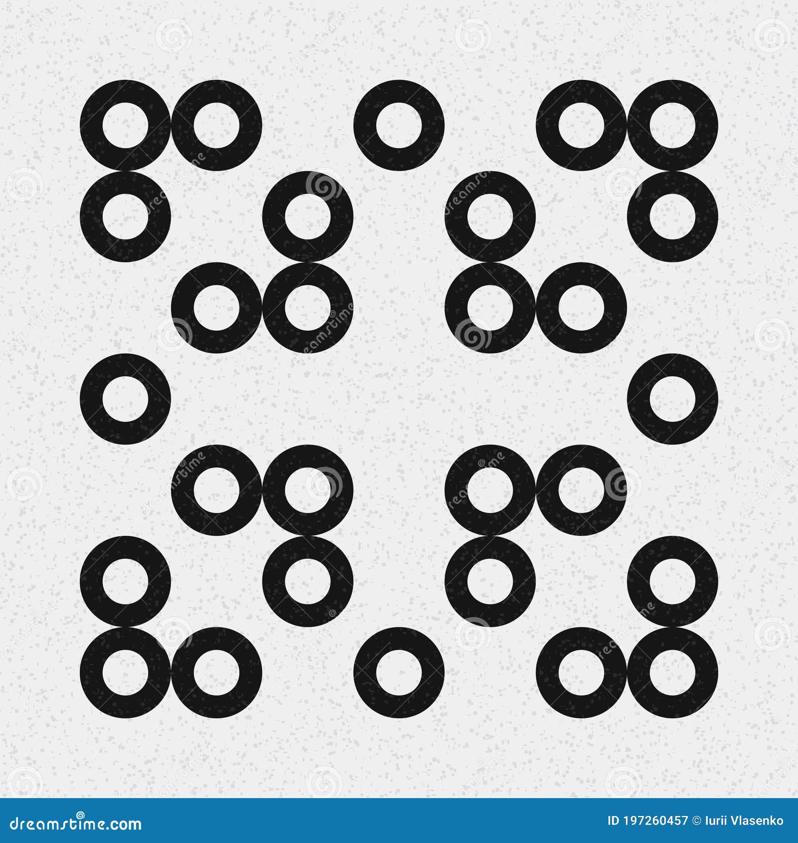 Abstract Cross Pattern Dots Logo Generative Computational Art ...