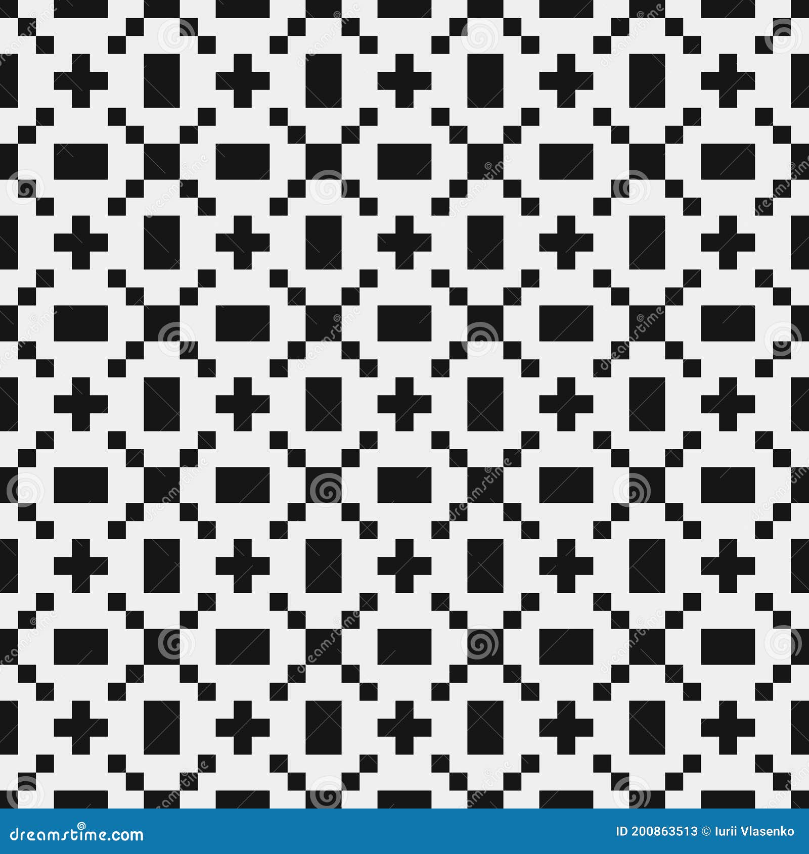 Abstract Cross Pattern Dots Logo Generative Computational Art ...