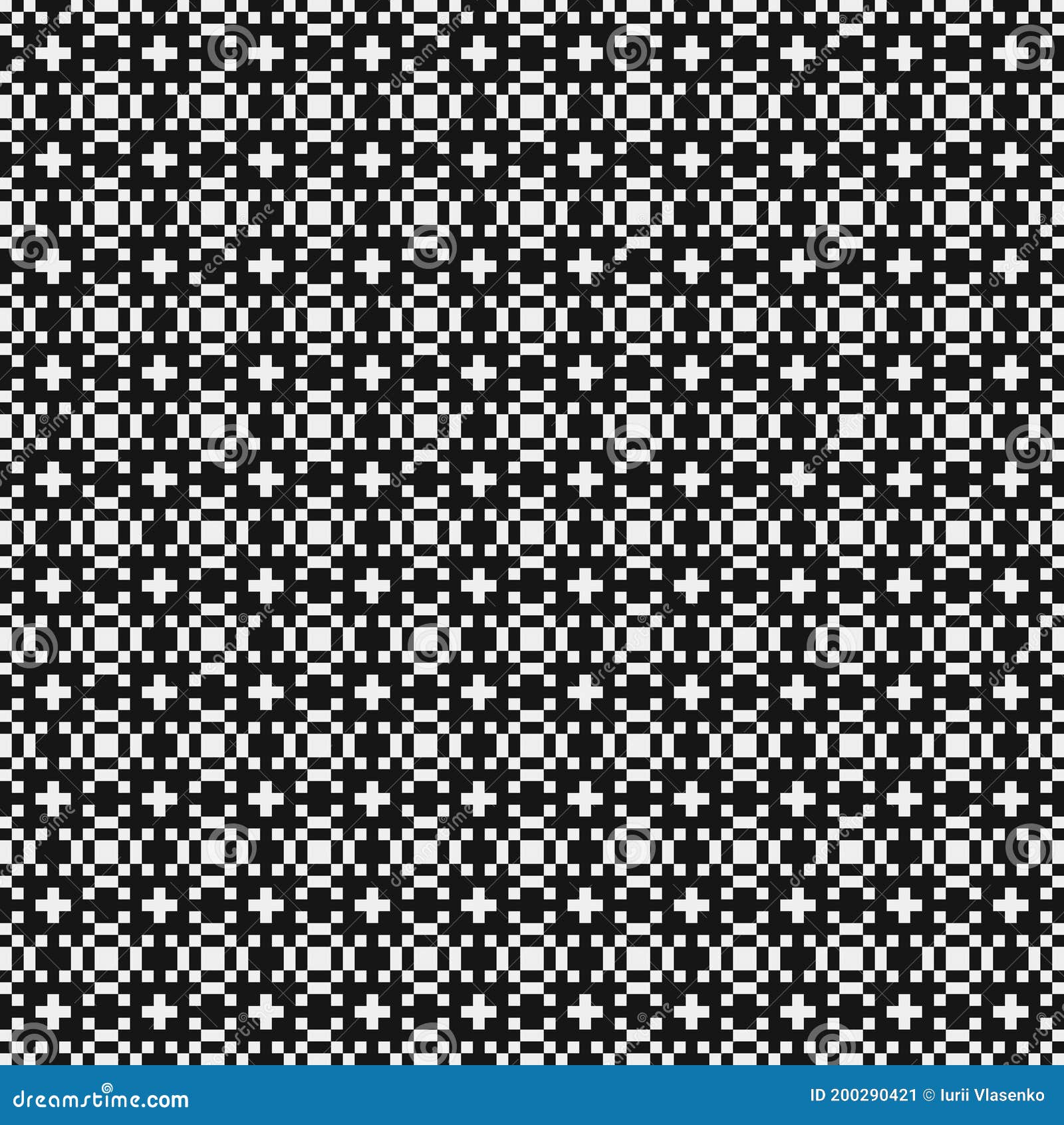 Abstract Cross Pattern Dots Logo Generative Computational Art ...