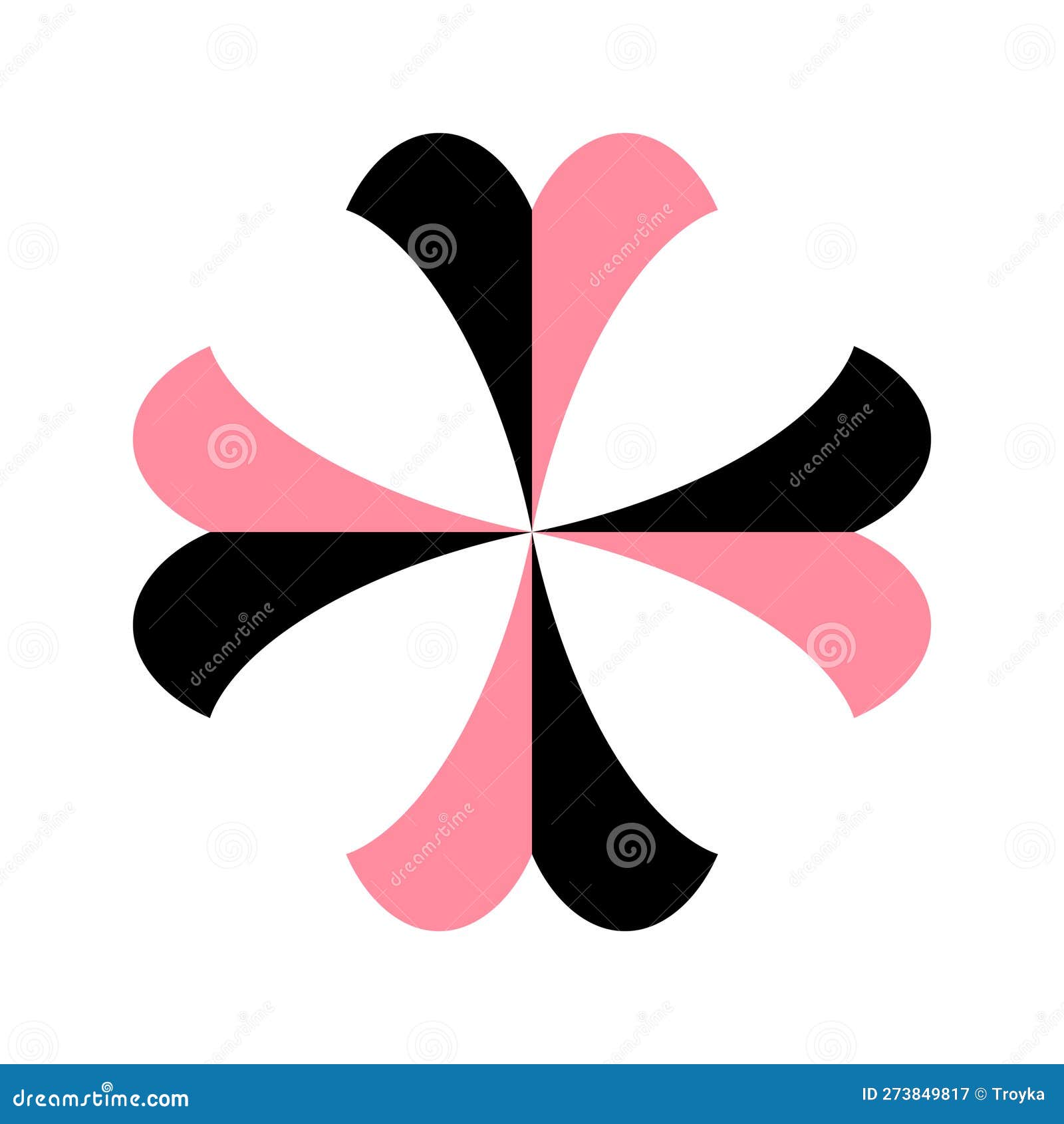 Abstract Cross Shape Icon. Element for Design Stock Vector ...