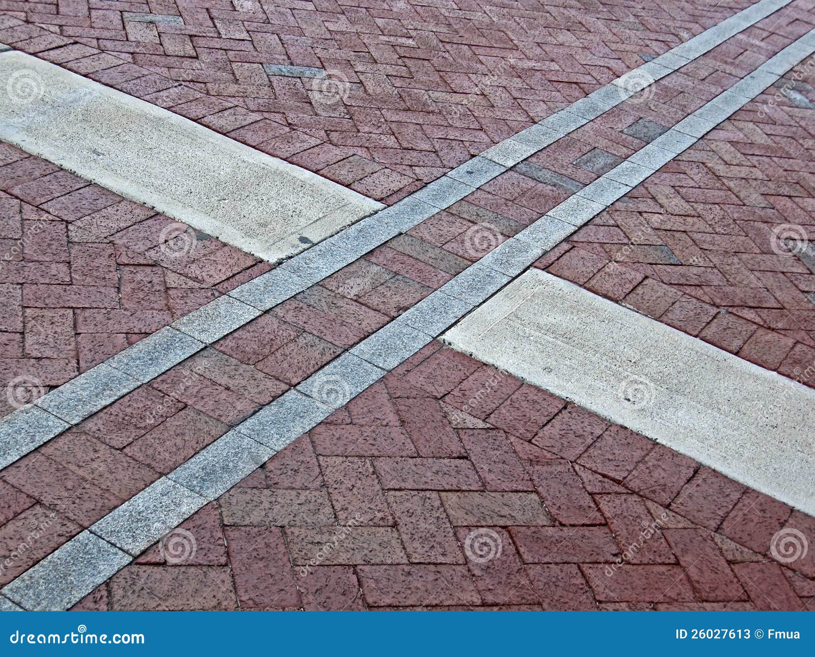 Abstract Cross Sign on Red Brick Square, Stock Image - Image of grungy ...