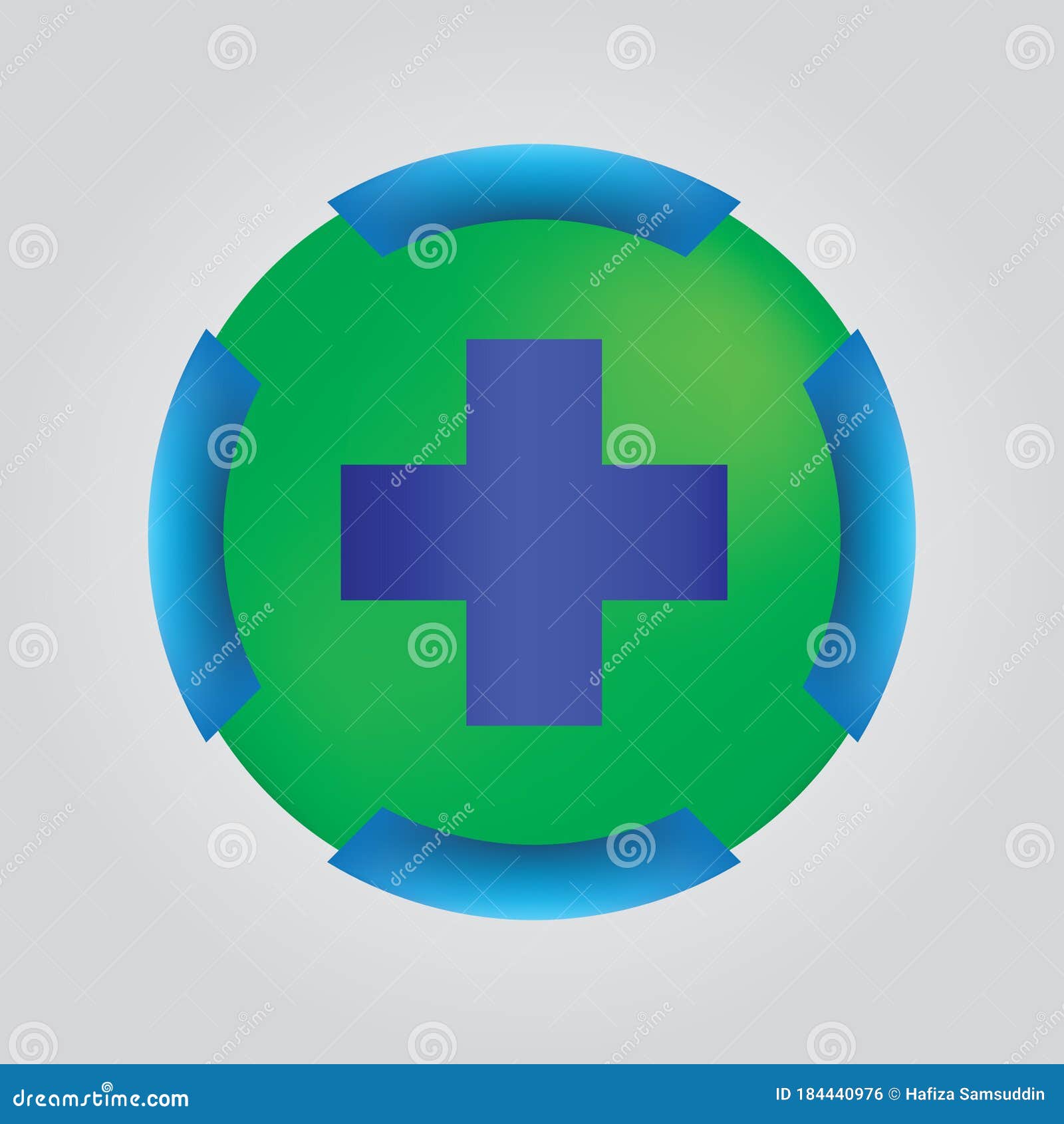 Abstract Cross. Vector Illustration Decorative Background Design Stock ...